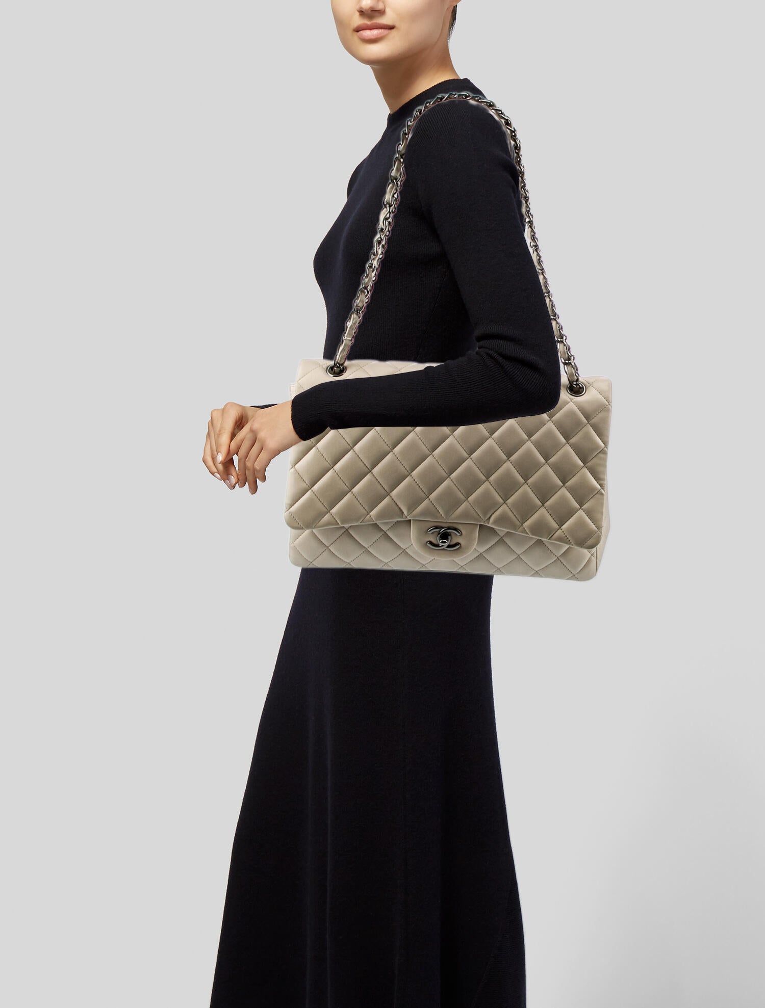 Chanel Classic Maxi Single Flap Bag - Shoulder Bags, Handbags | The ...