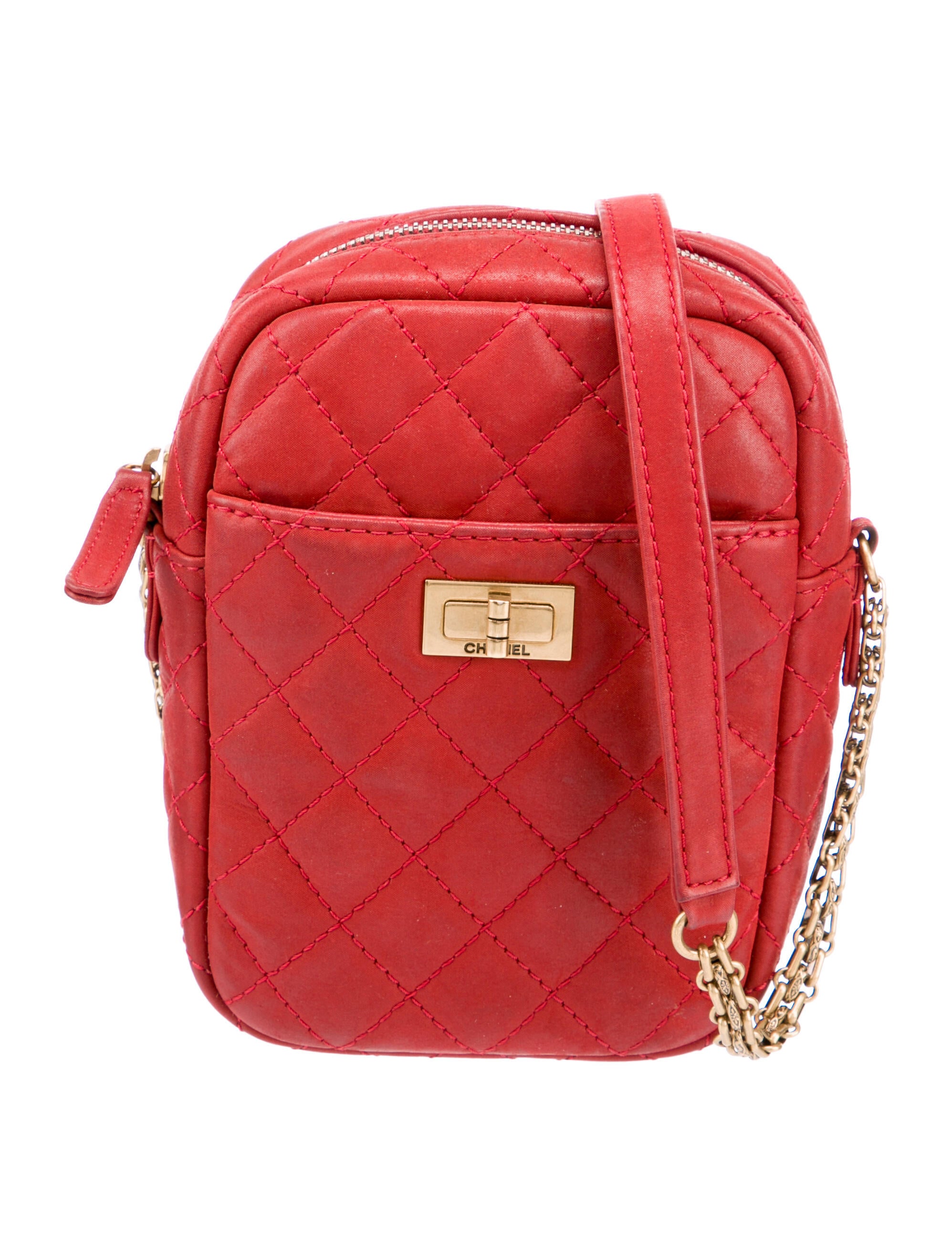 Chanel Reissue Camera Bag - Red Crossbody Bags, Handbags - CHA930986 ...