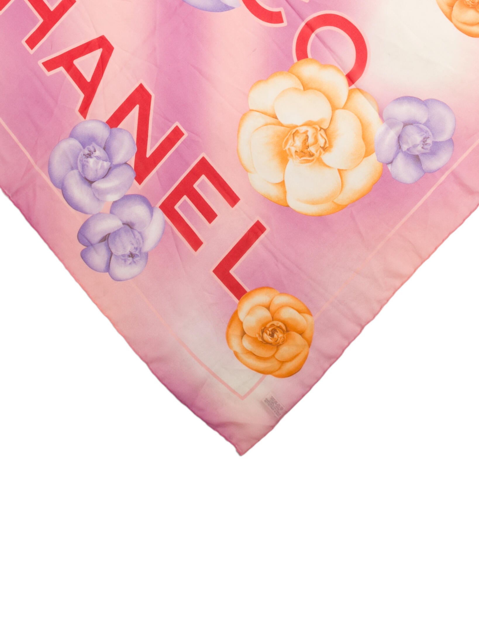 Chanel Interlocking CC Logo Scarf - Pink Scarves and Shawls ...