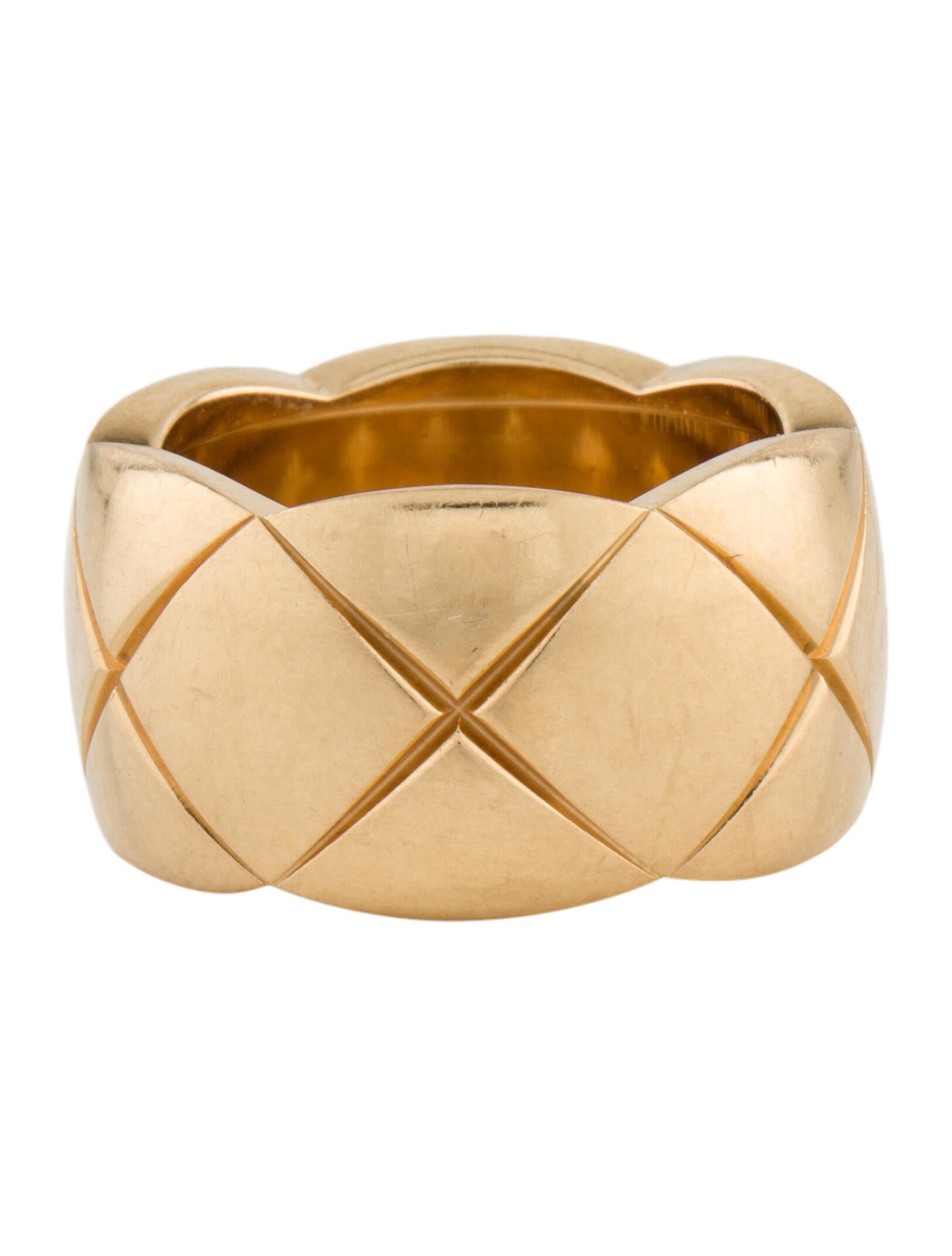 Chanel 18K Coco Crush Ring - 18K Yellow Gold Band, Rings - CHA949915 | The RealReal