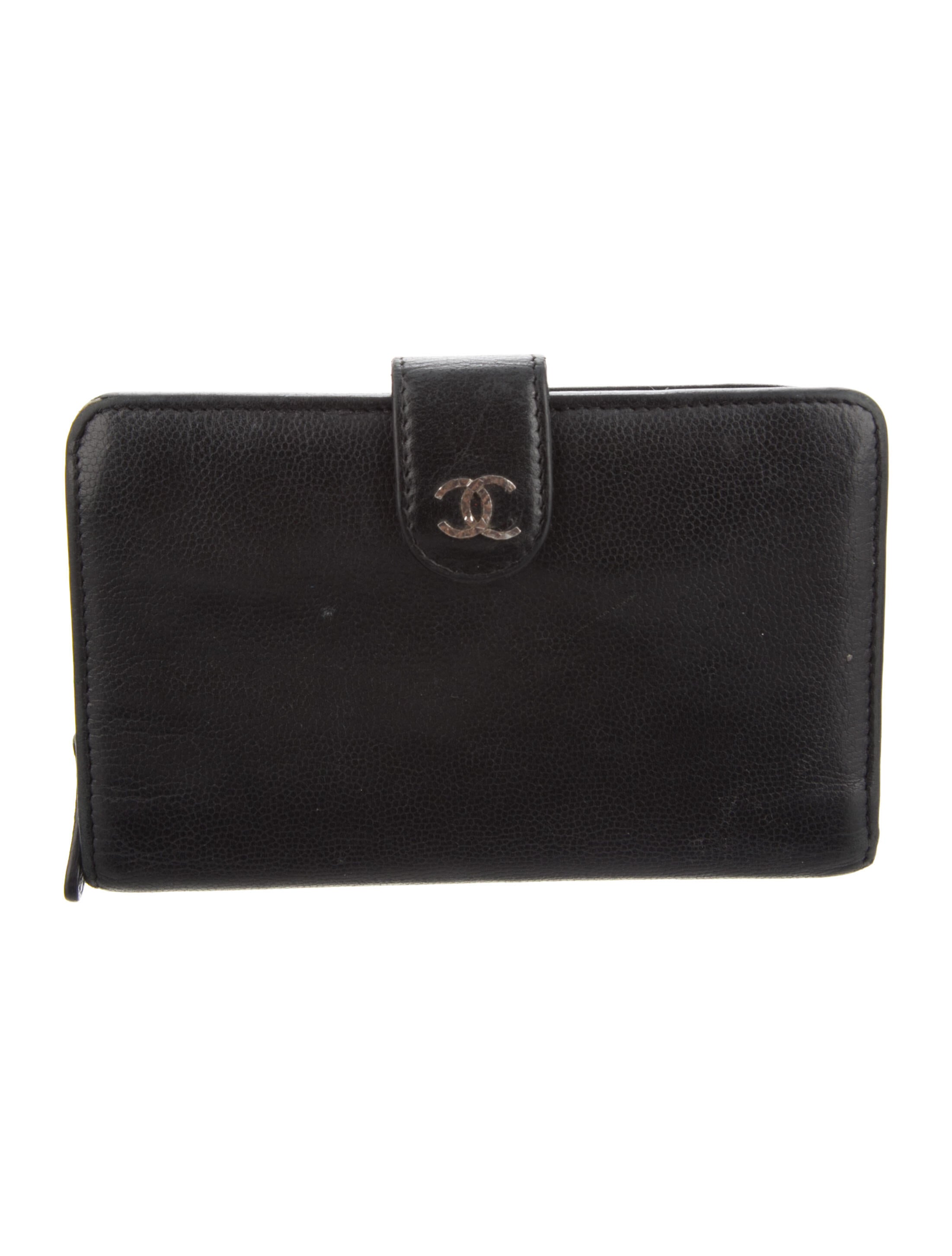 Prada Saffiano Lux Leather French Purse - Black Wallets, Accessories ...