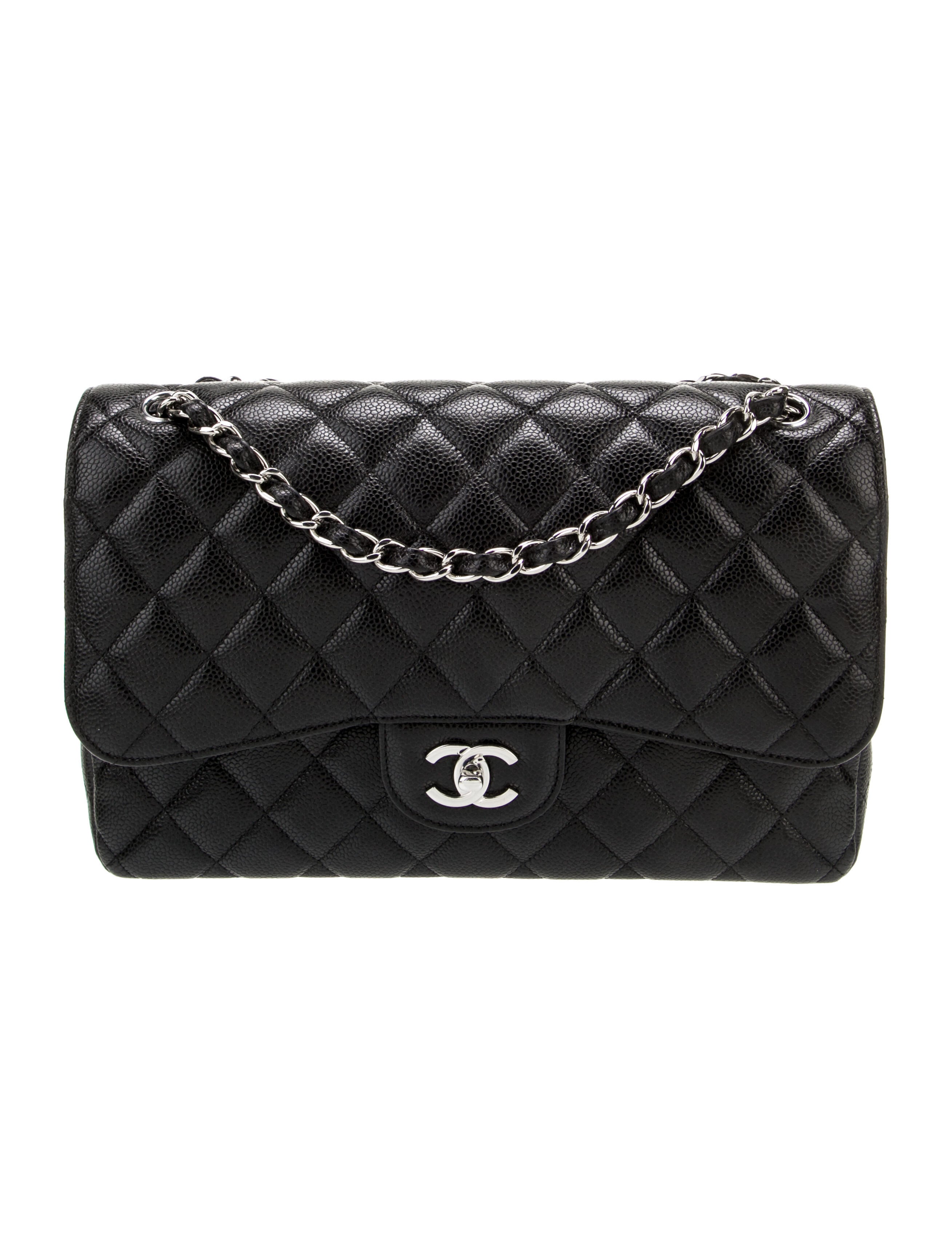 Chanel Classic Medium Double Flap Bag - Black Shoulder Bags, Handbags ...