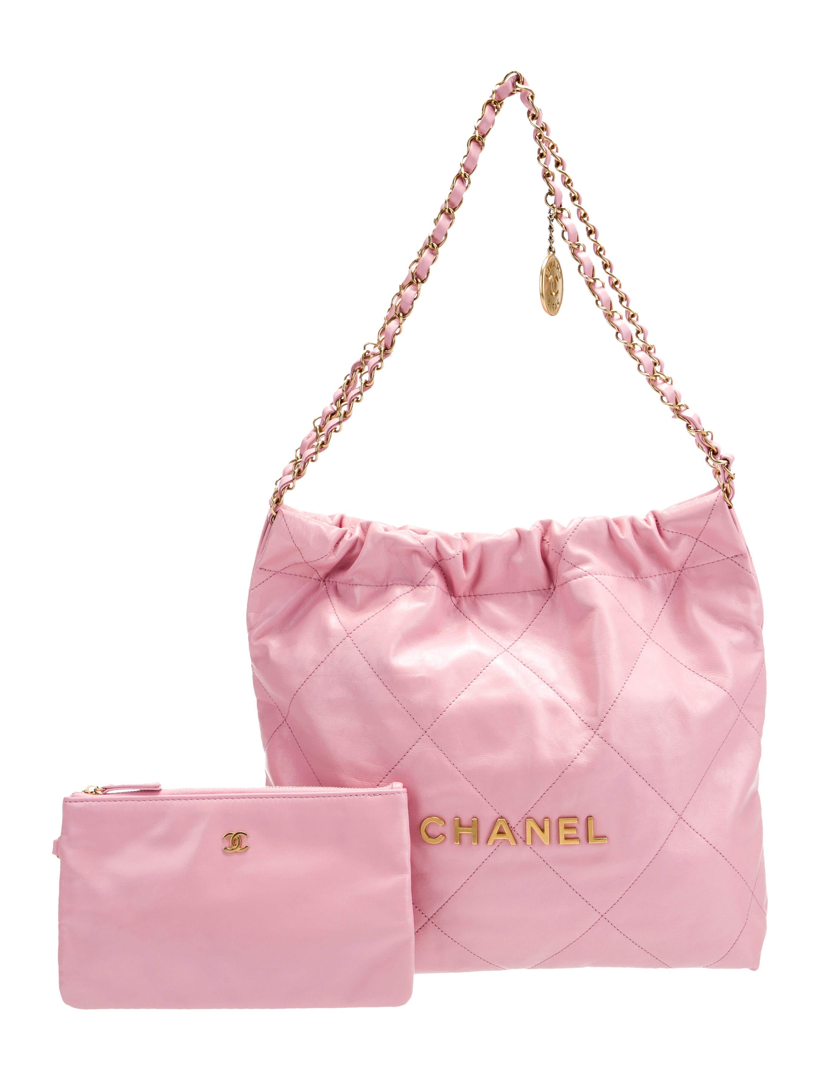 Chanel Small 22 Hobo - Pink Hobos, Handbags - CHA964459 | The RealReal