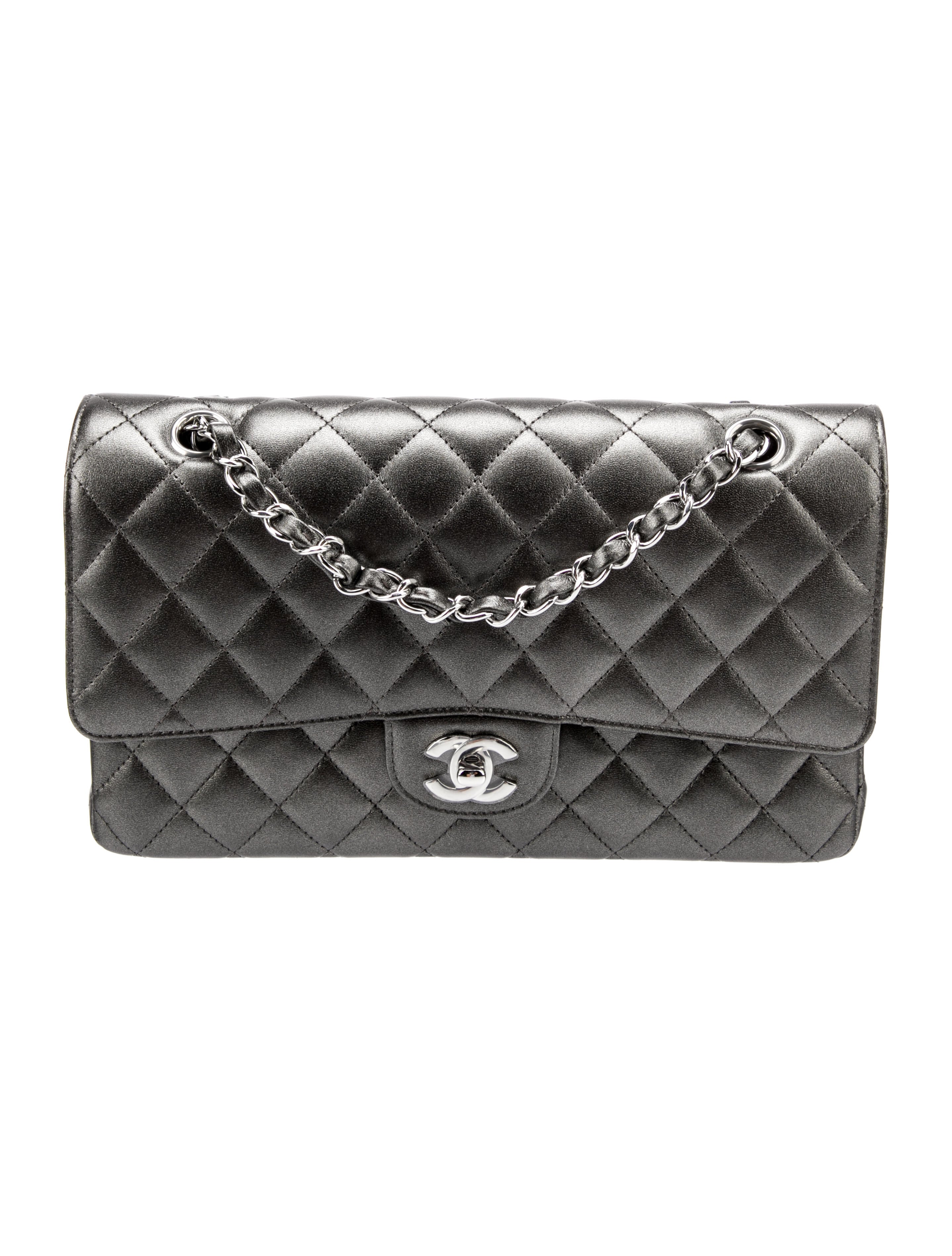 Chanel Classic Medium Double Flap Bag w/Tags - Black Shoulder Bags ...