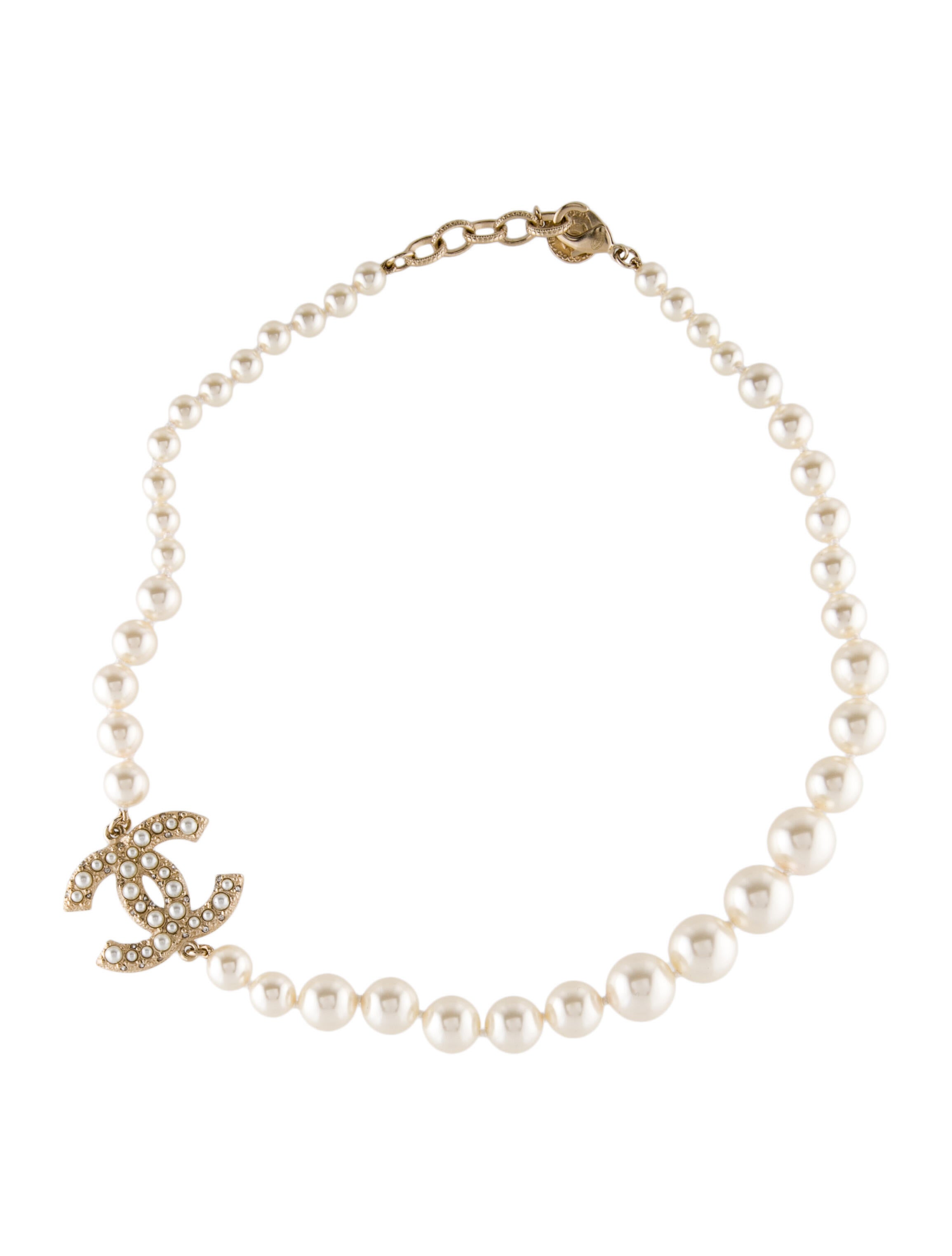 Prada Resin Beaded Necklace - Gunmetal Collar, Necklaces - PRA841371 ...