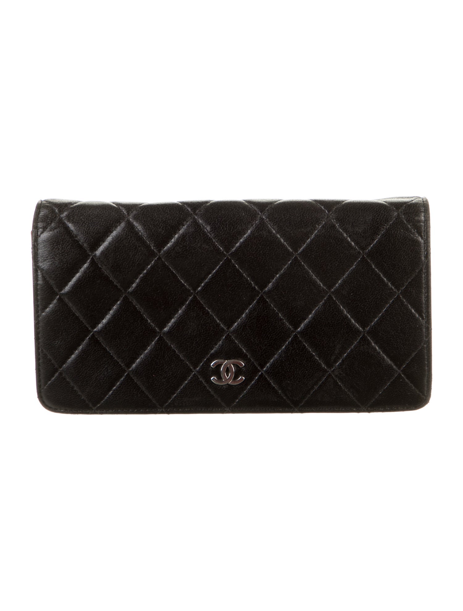 Chanel Leather Compact Wallet - Black Wallets, Accessories - CHA977285 ...
