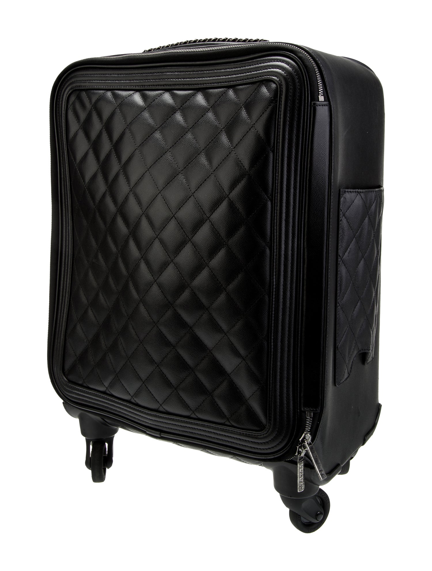 Chanel Caviar Quilted Coco Case Trolley - Black Luggage and Travel ...