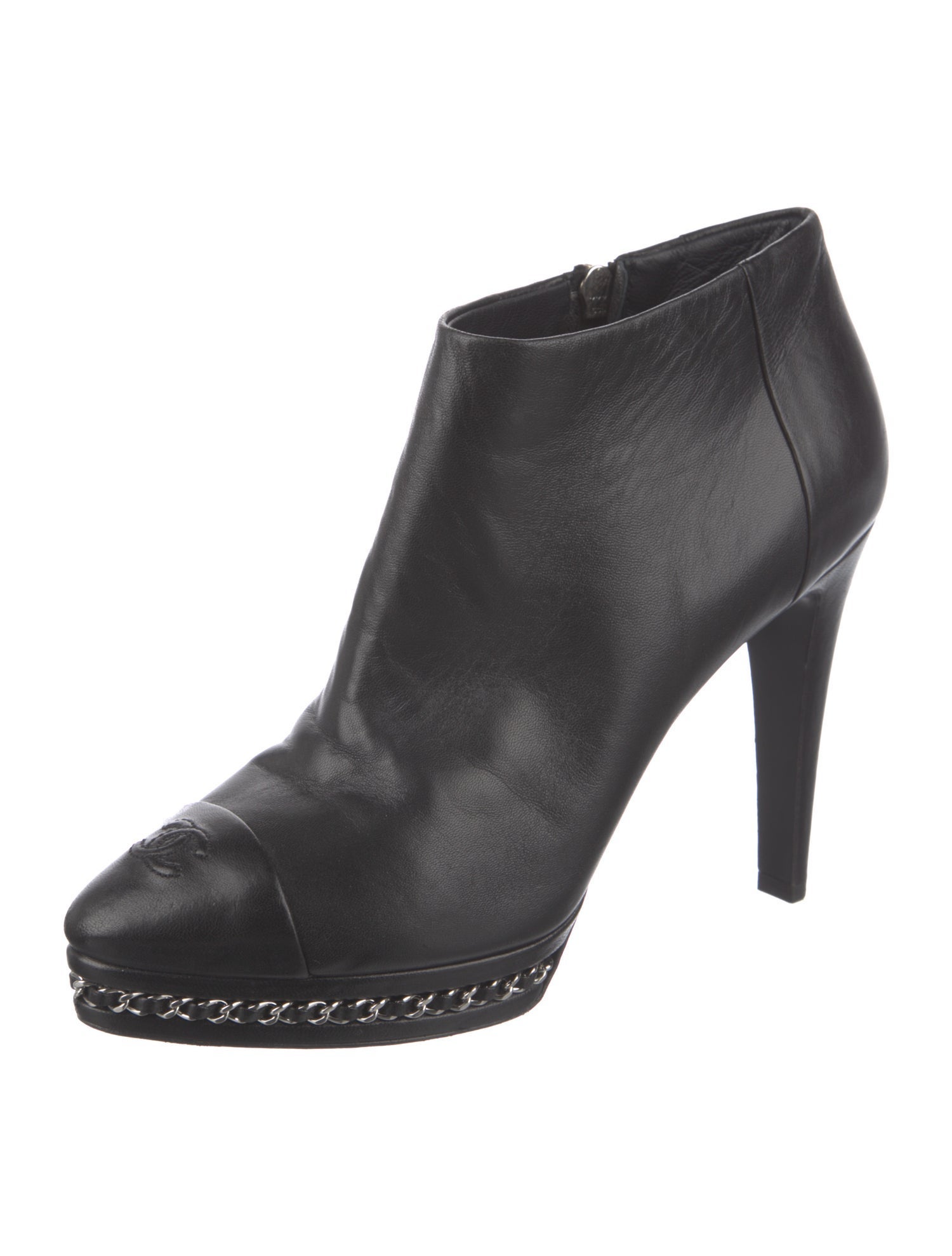 Damir Doma Mid-Calf Wedge Boots - Black Boots, Shoes - DDM20371 | The ...