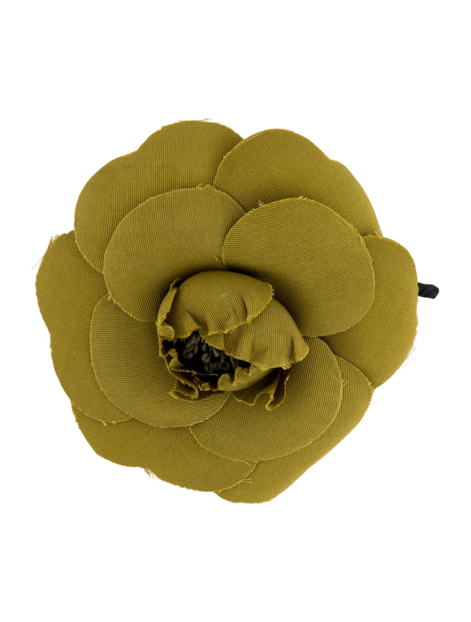 Chanel Fabric Camellia Brooch - Palladium-Plated Pin, Brooches ...