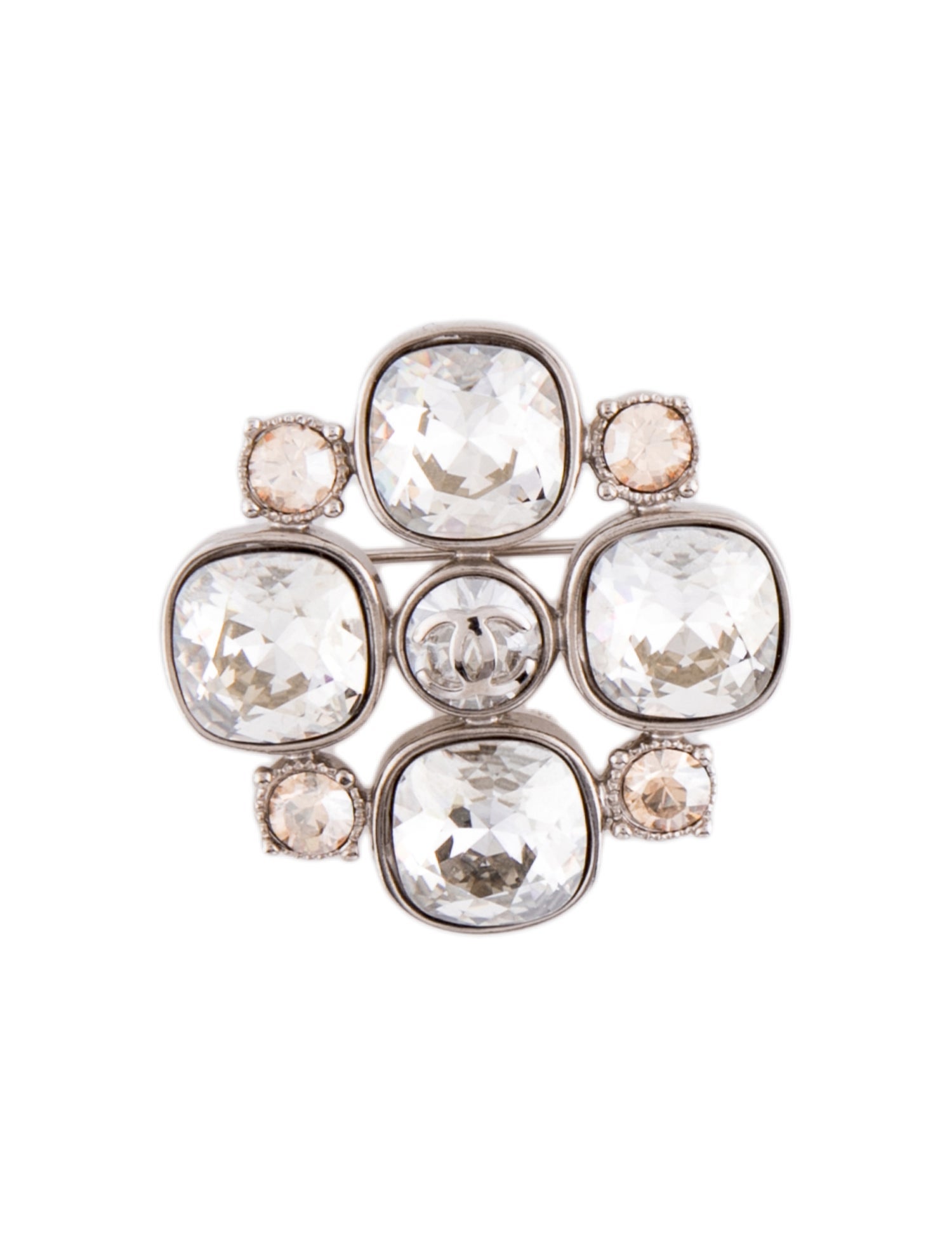 Chanel Camellia Flower Brooch - Gold-Tone Metal Pin, Brooches ...