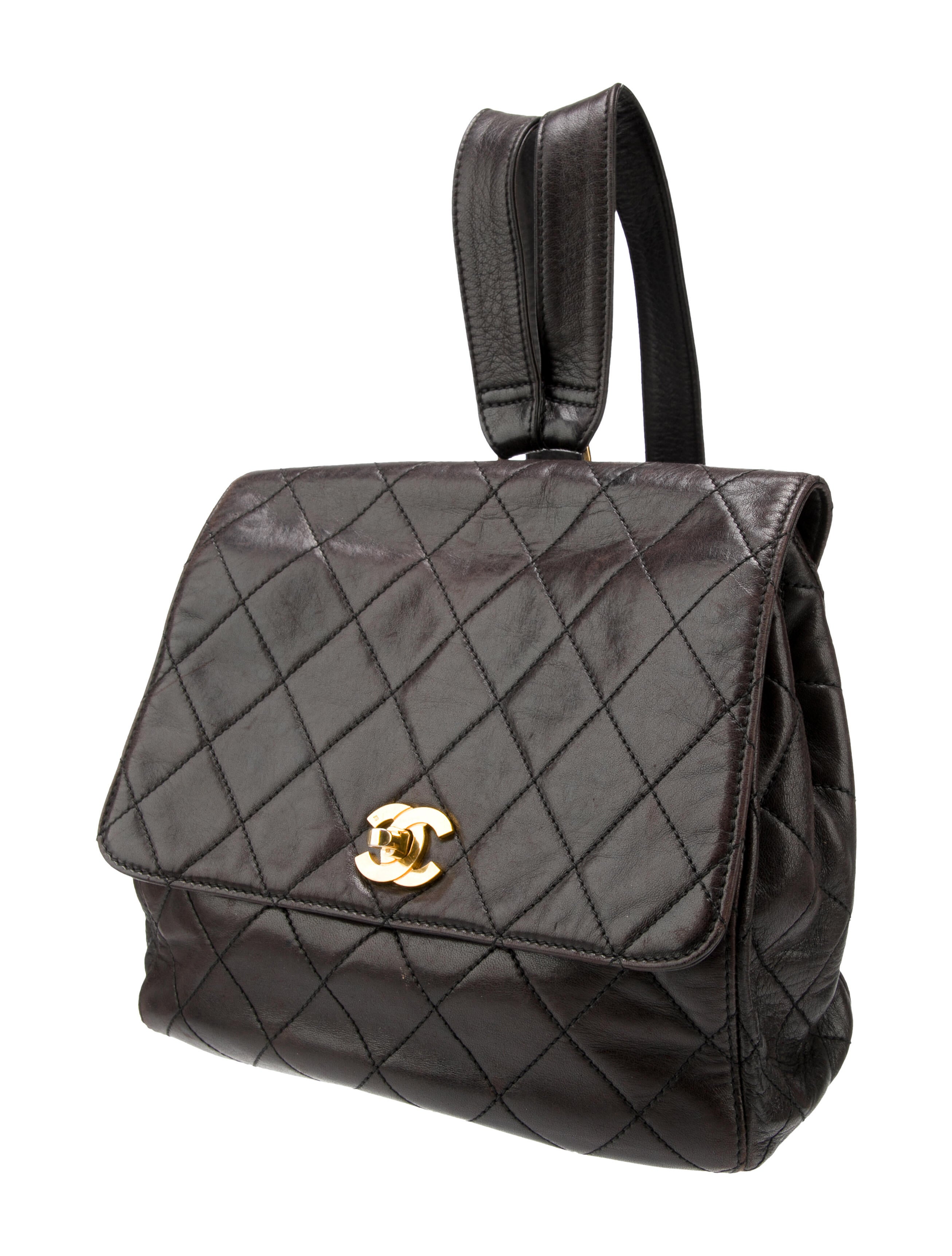 Chanel Quilted Urban Spirit Backpack - Black Backpacks, Handbags ...