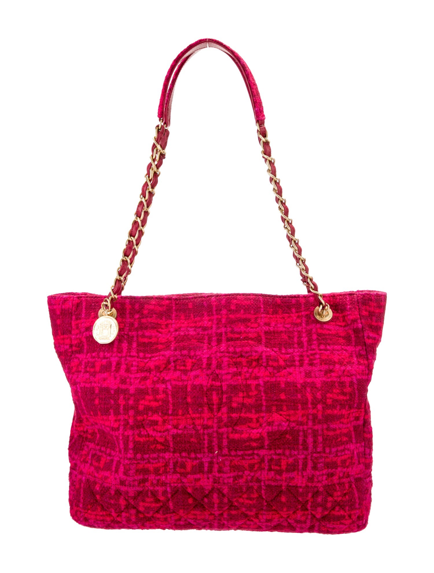 Chanel Funny Tweed Tote - Pink Totes, Handbags - CHA979681 | The RealReal