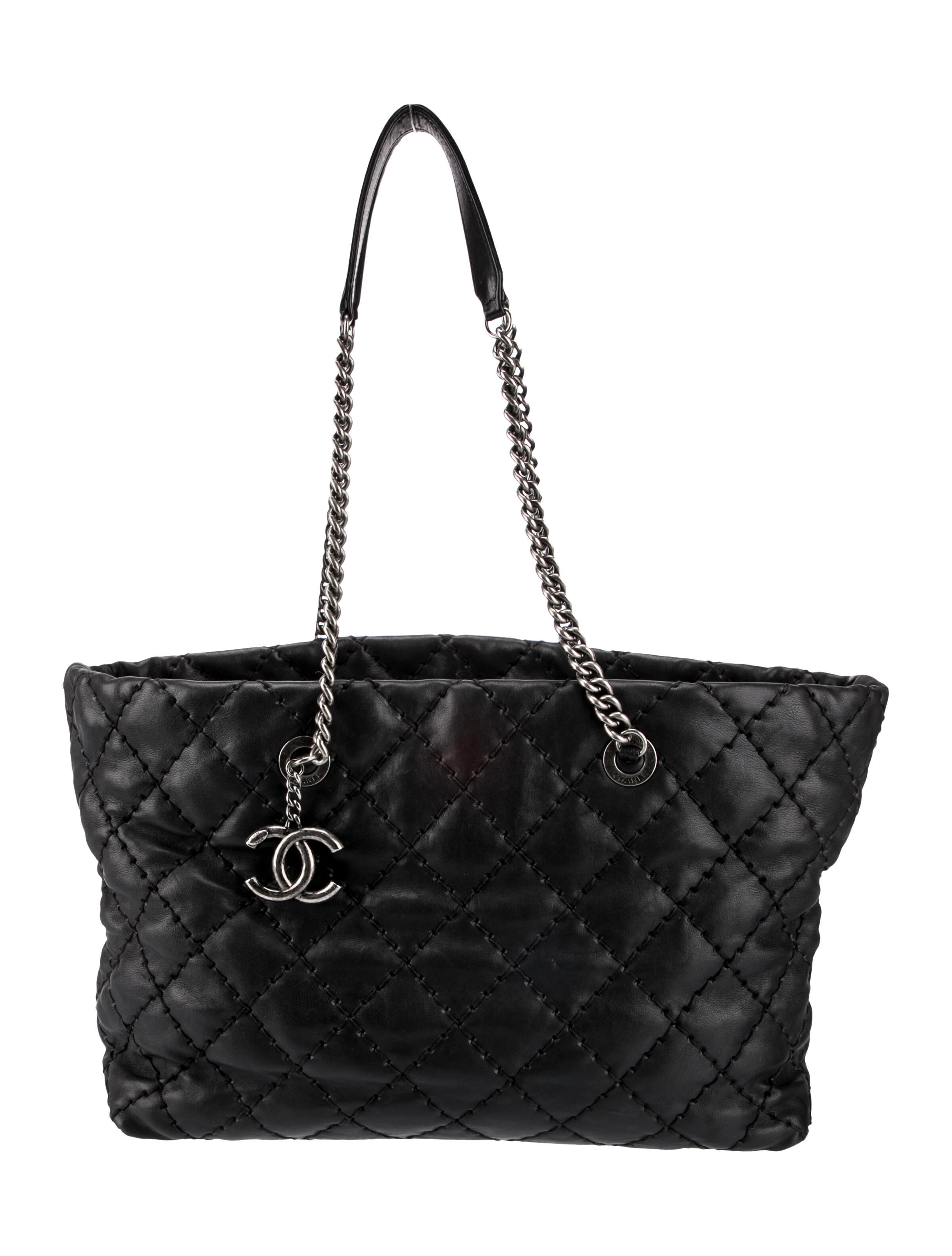Chanel Chanel Chic Stitch CC Tote - Black Totes, Handbags - CHA1066817 ...