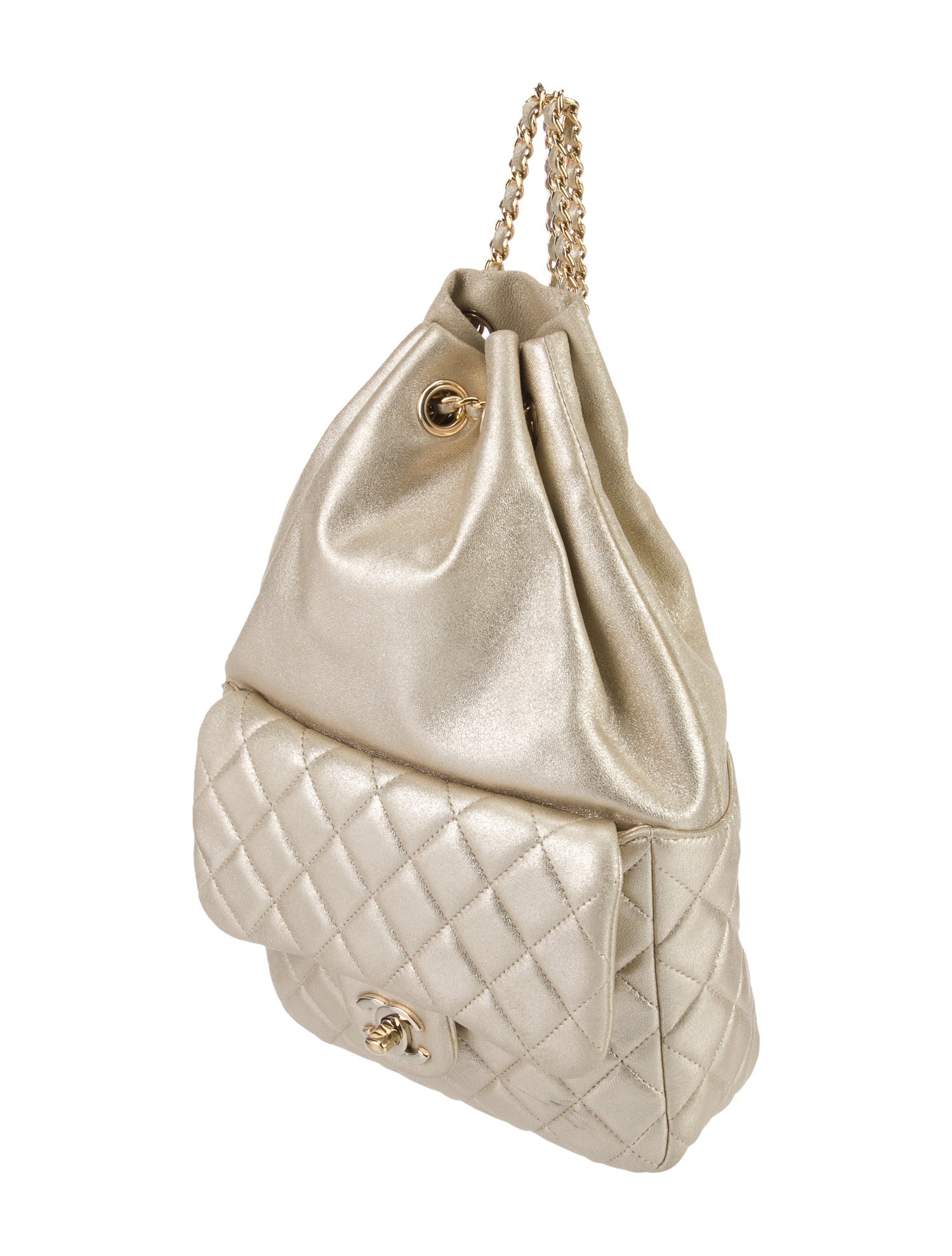 Chanel Small Backpack In Seoul - Gold Backpacks, Handbags - CHA983946 ...