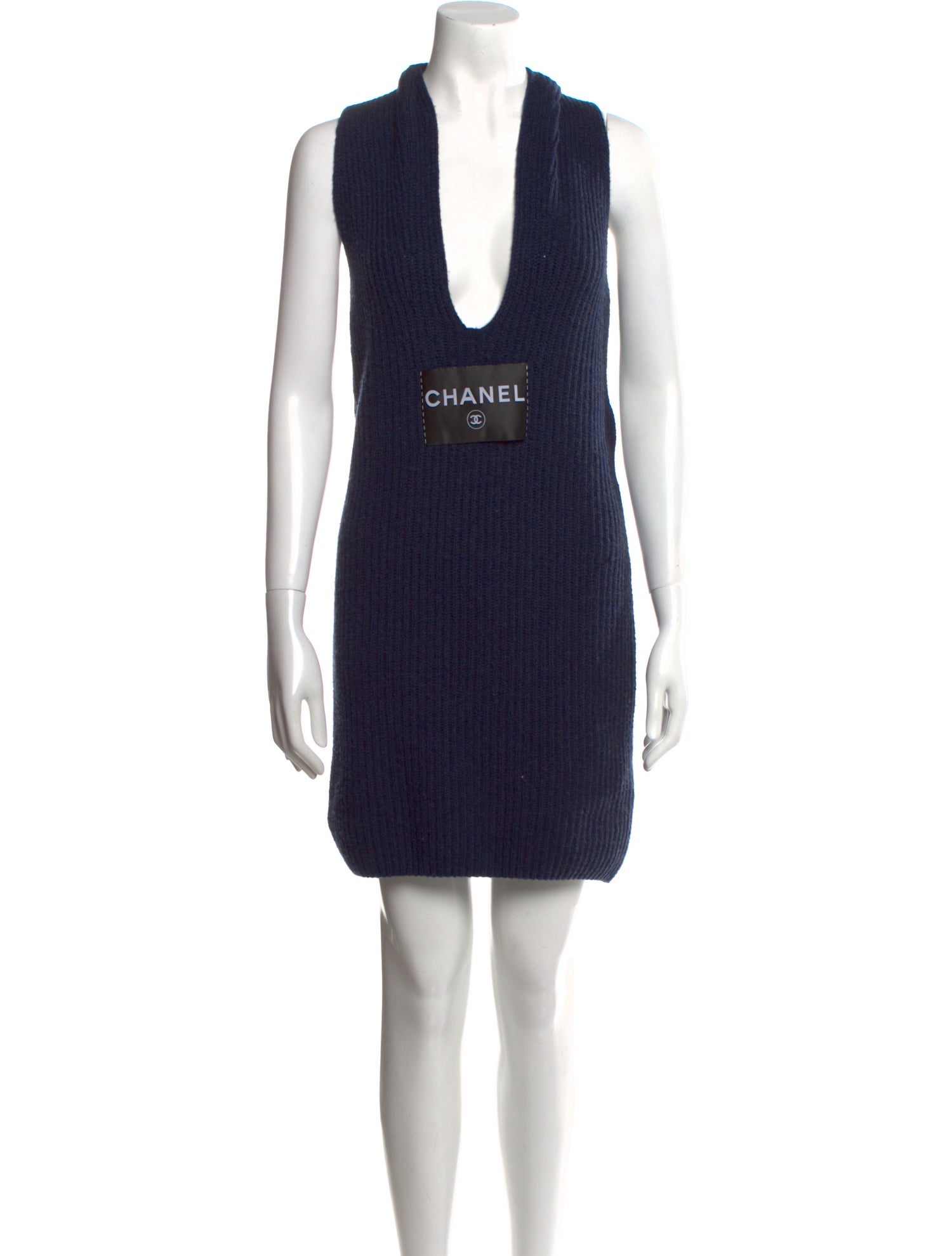 Chanel Vintage Mini Dress - Blue Dresses, Clothing - CHA986133 | The ...