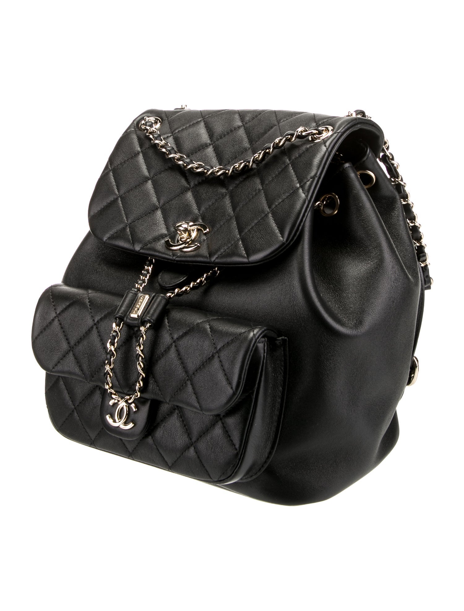 Chanel Small Duma Backpack - Black Backpacks, Handbags - CHA986419 ...
