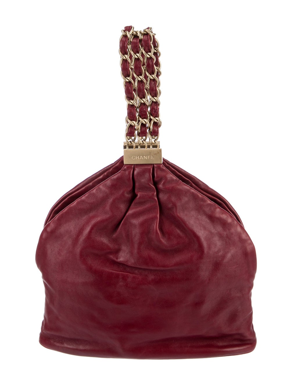Chanel Rock and Chain Handle Bag - Red Handle Bags, Handbags ...