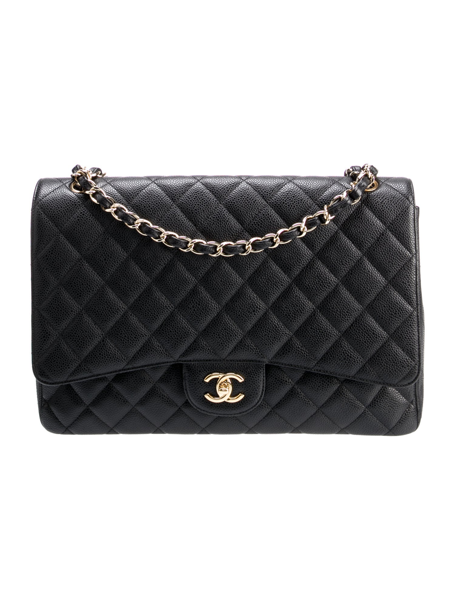 Chanel Large Easy Carry Flap Bag - Black Shoulder Bags, Handbags ...