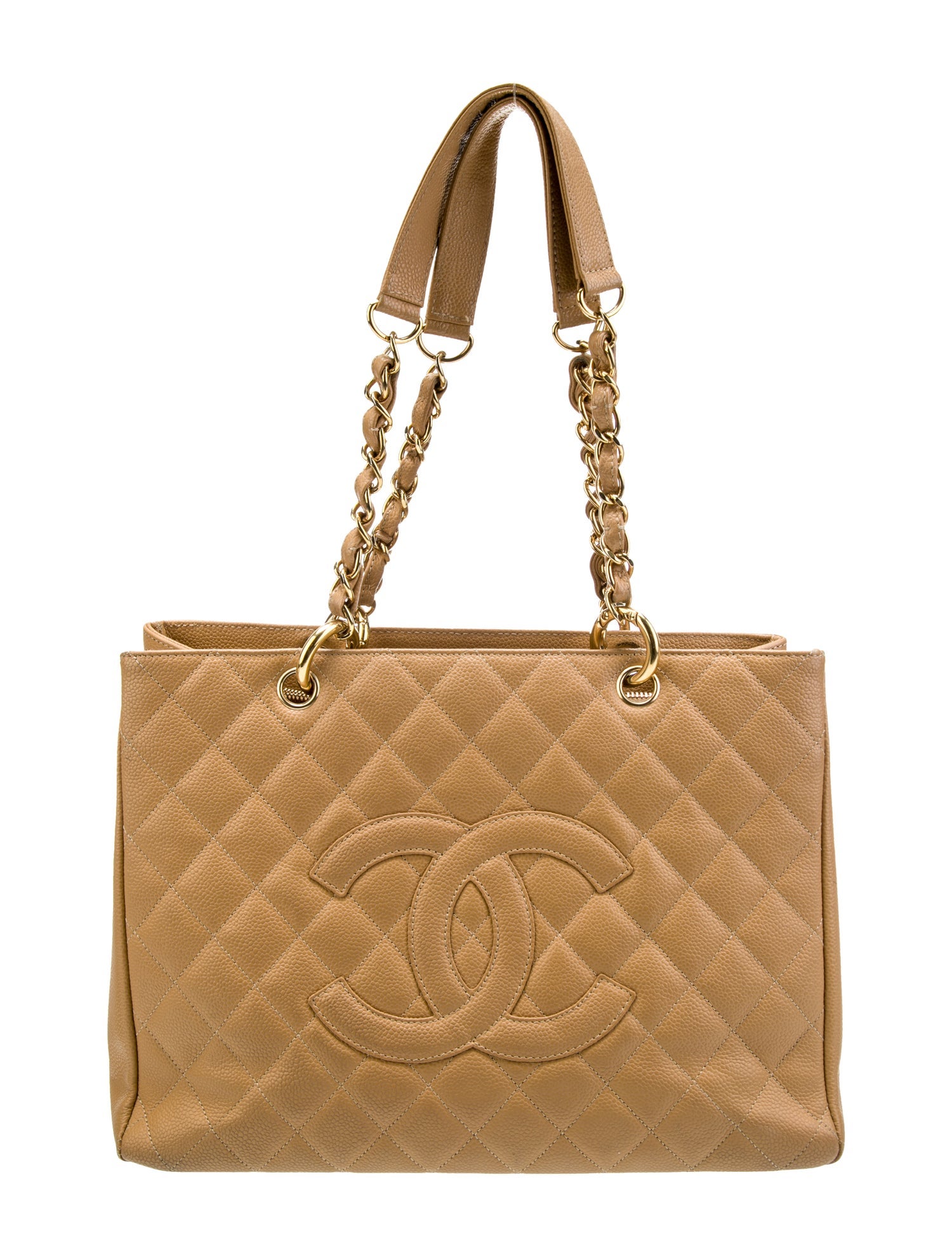 Chanel Caviar Grand Shopping Tote - Neutrals Totes, Handbags ...
