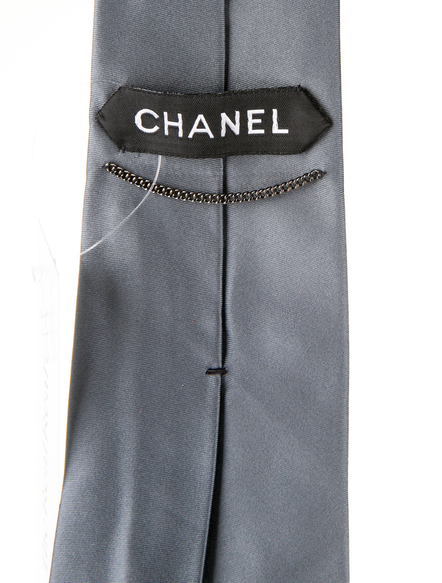 Chanel Silk Patterned Tie - Grey Ties, Suiting Accessories - CHA992649 ...