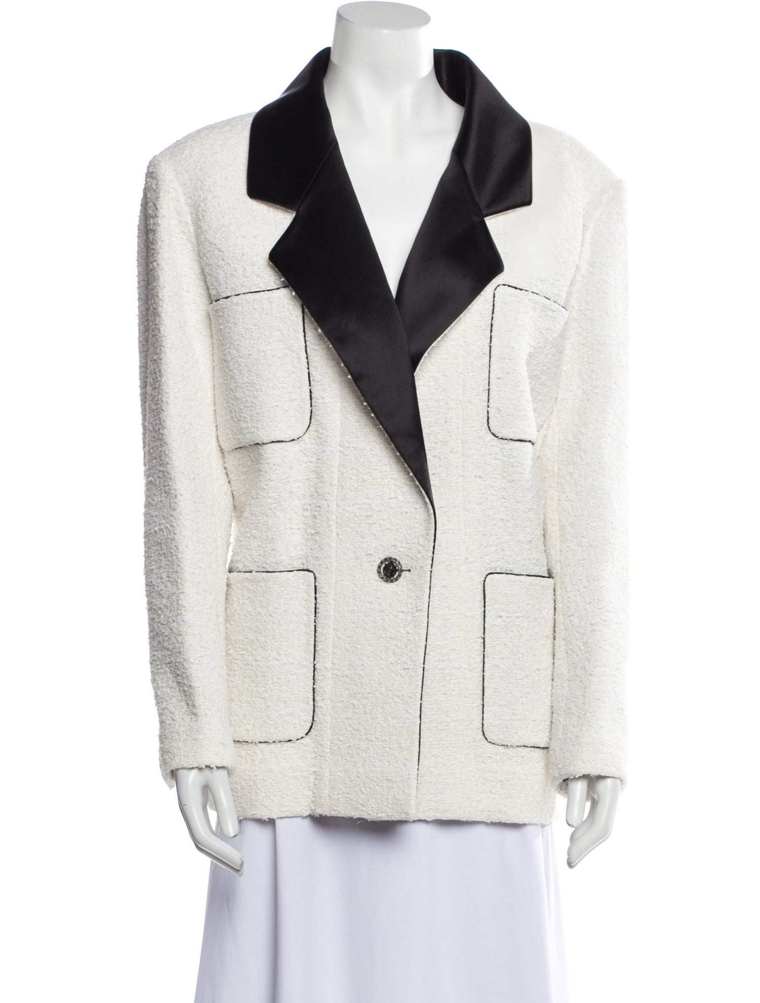Chanel 2022 Jacket w/ Tags - Neutrals Jackets, Clothing - CHA994047 ...