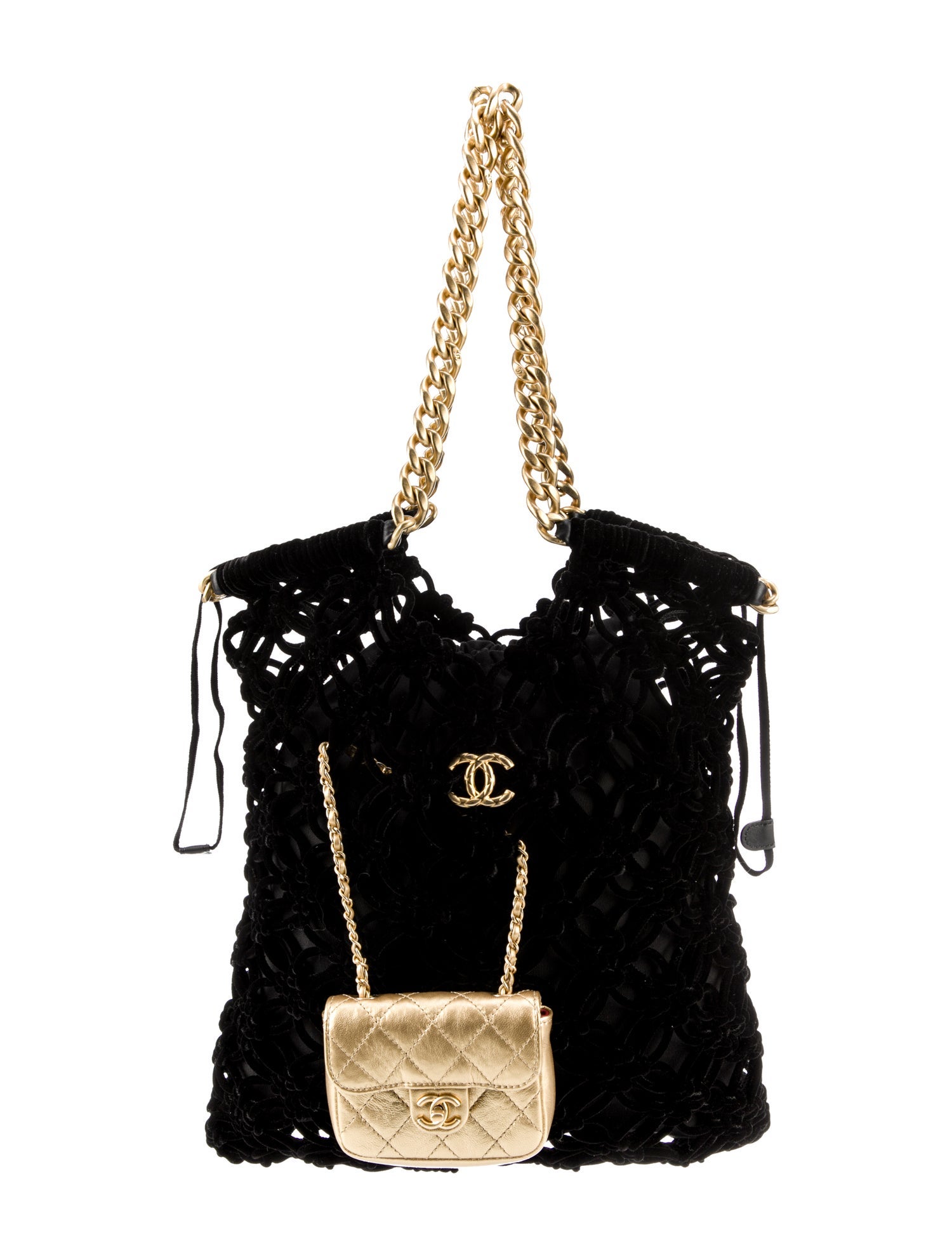 Chanel Paris-Château de Chenonceau Precious Net Tote - Black Totes ...