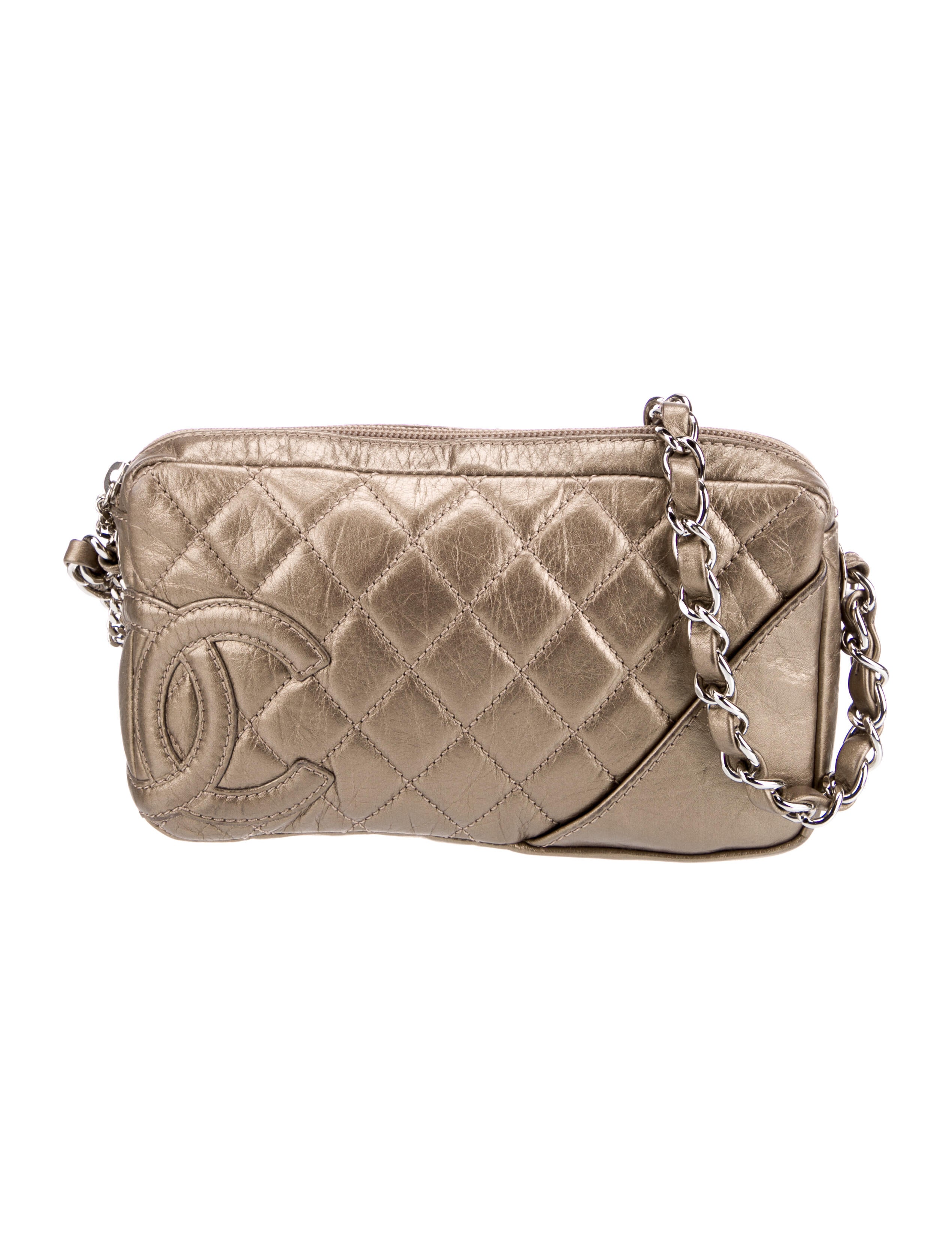 Chanel Cotton Club Pochette - Gold Shoulder Bags, Handbags - CHA995000 ...