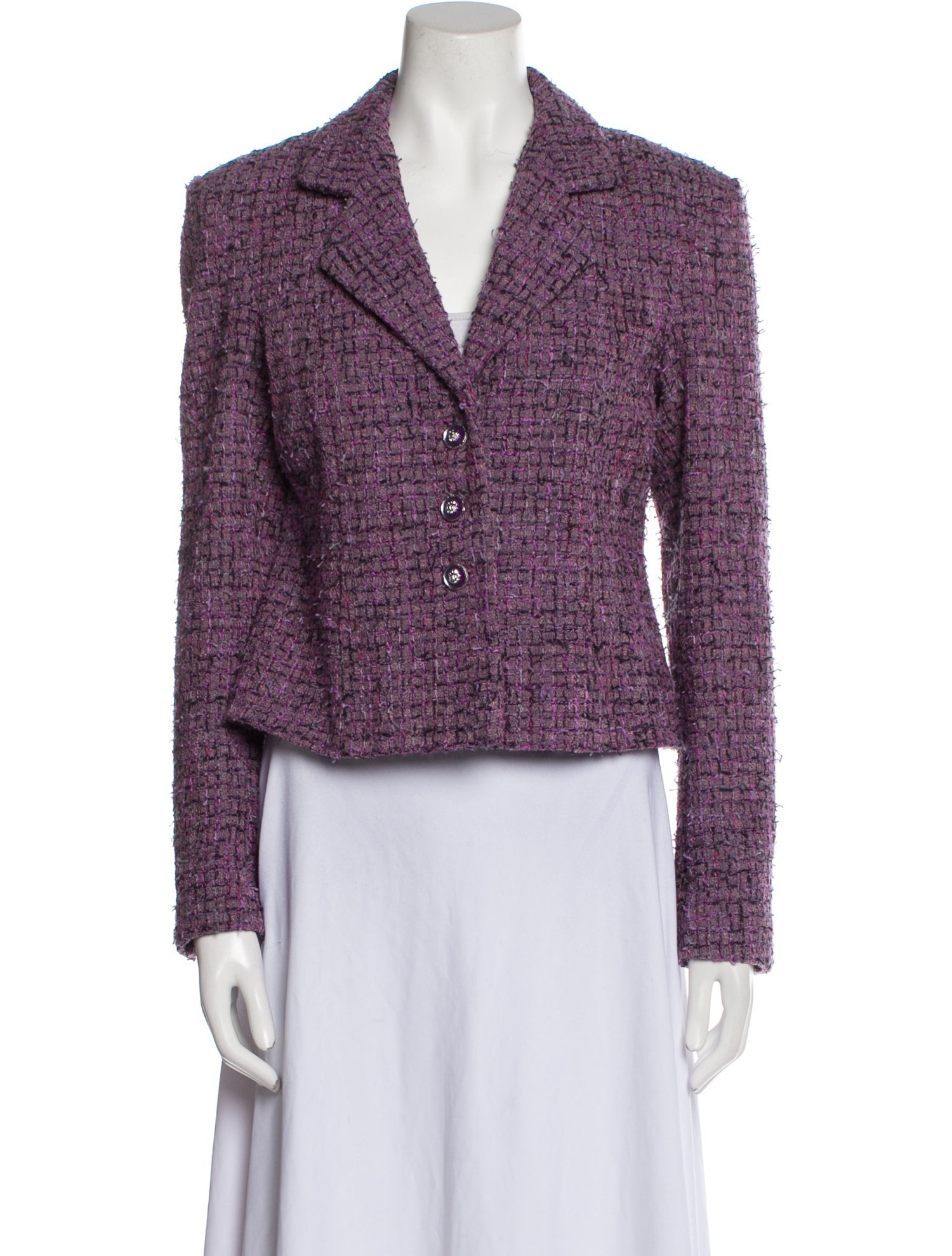 Chanel Vintage 2003 Blazer - Purple Jackets, Clothing - CHA1059824 ...