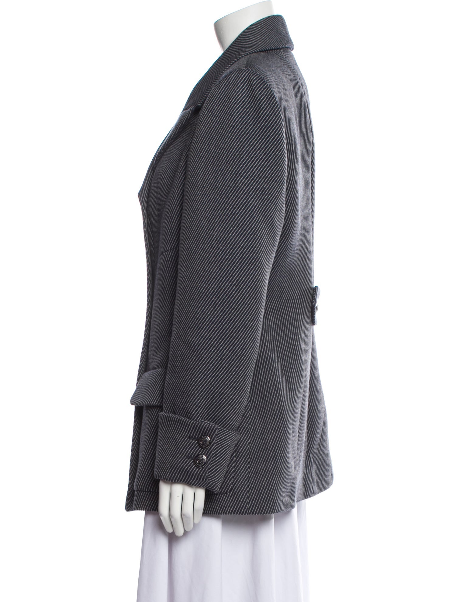 Chanel 2018 Striped Blazer - Blue Jackets, Clothing - CHA996093 | The ...