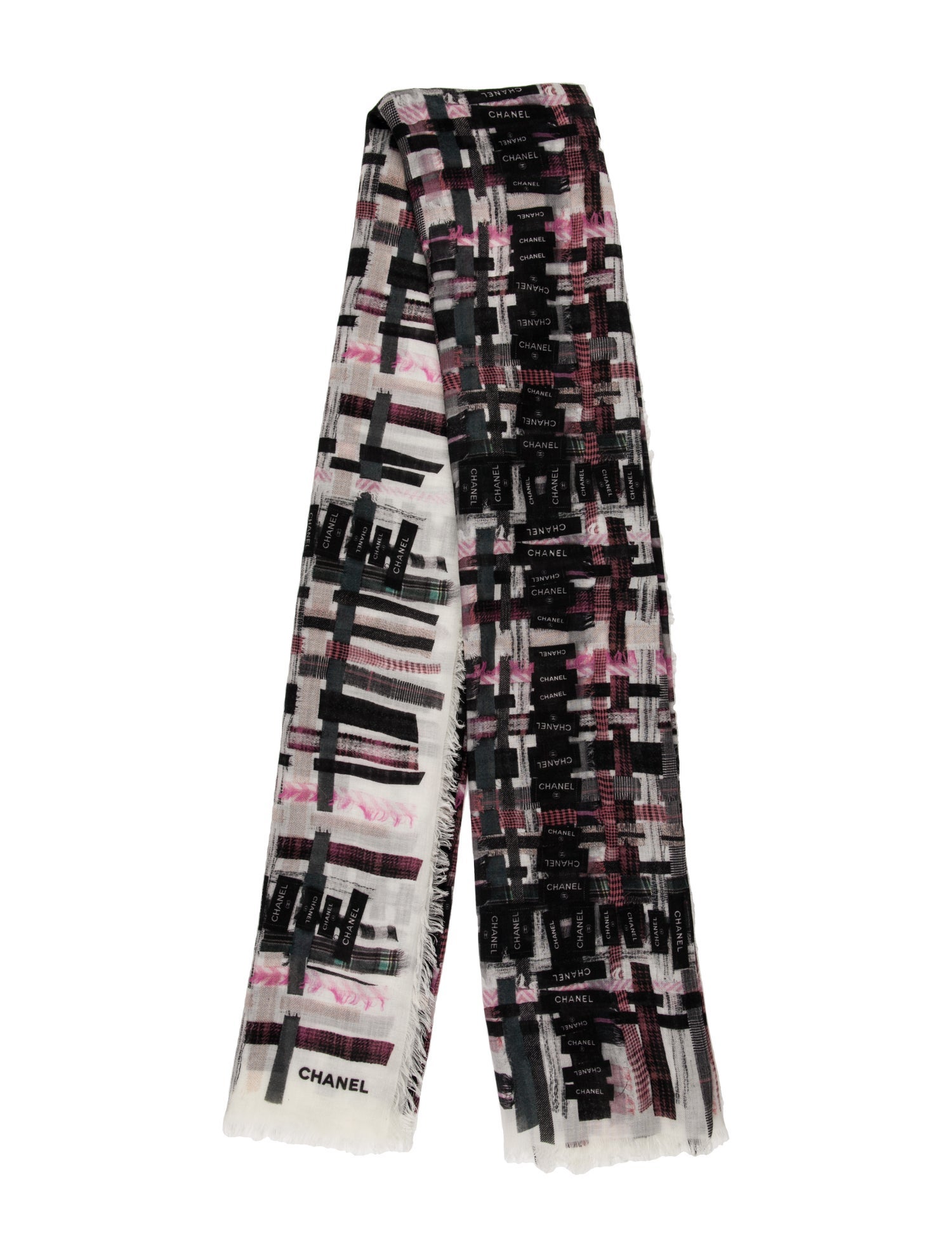 Chanel Cashmere 2022 Scarf - White Scarves and Shawls, Accessories ...