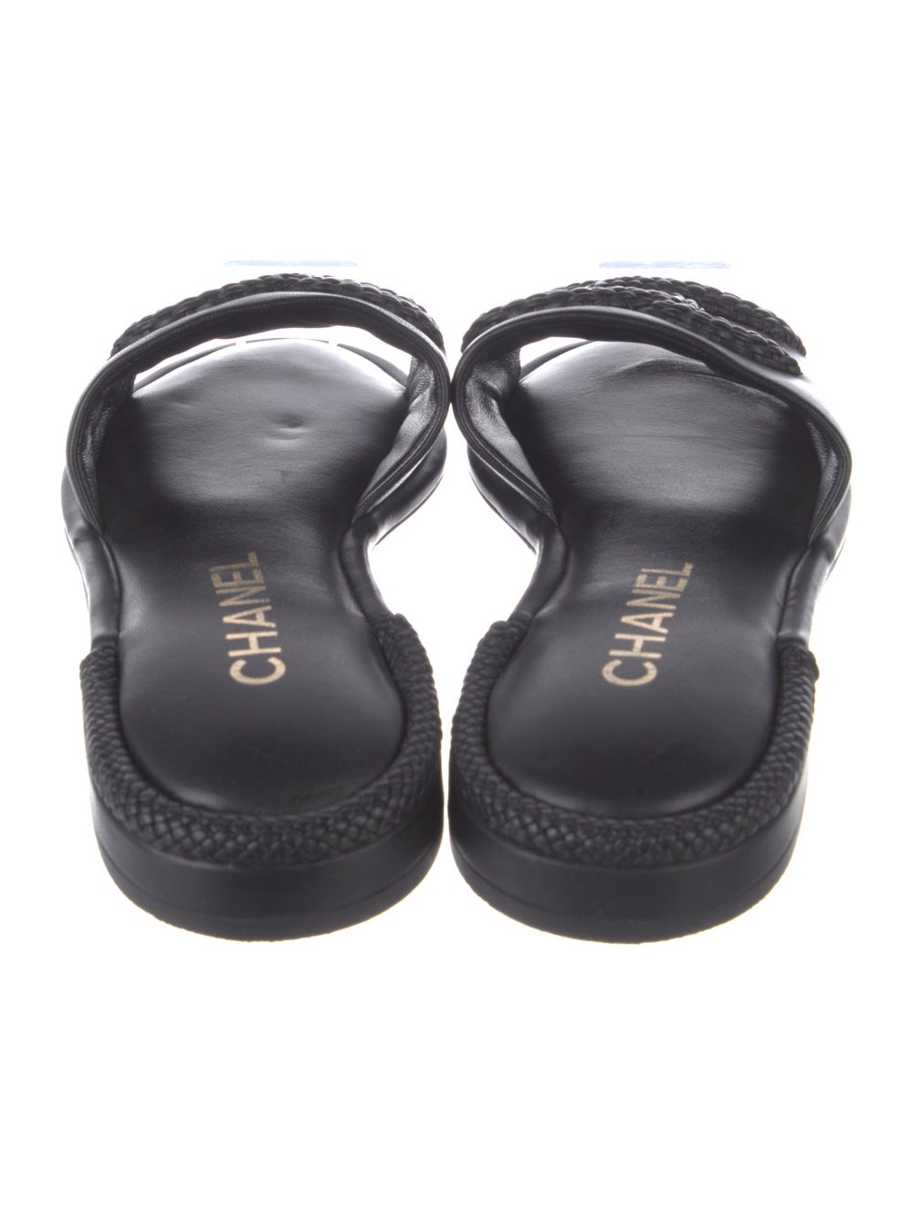 Chanel 2020 Interlocking CC Logo Slides - Gem