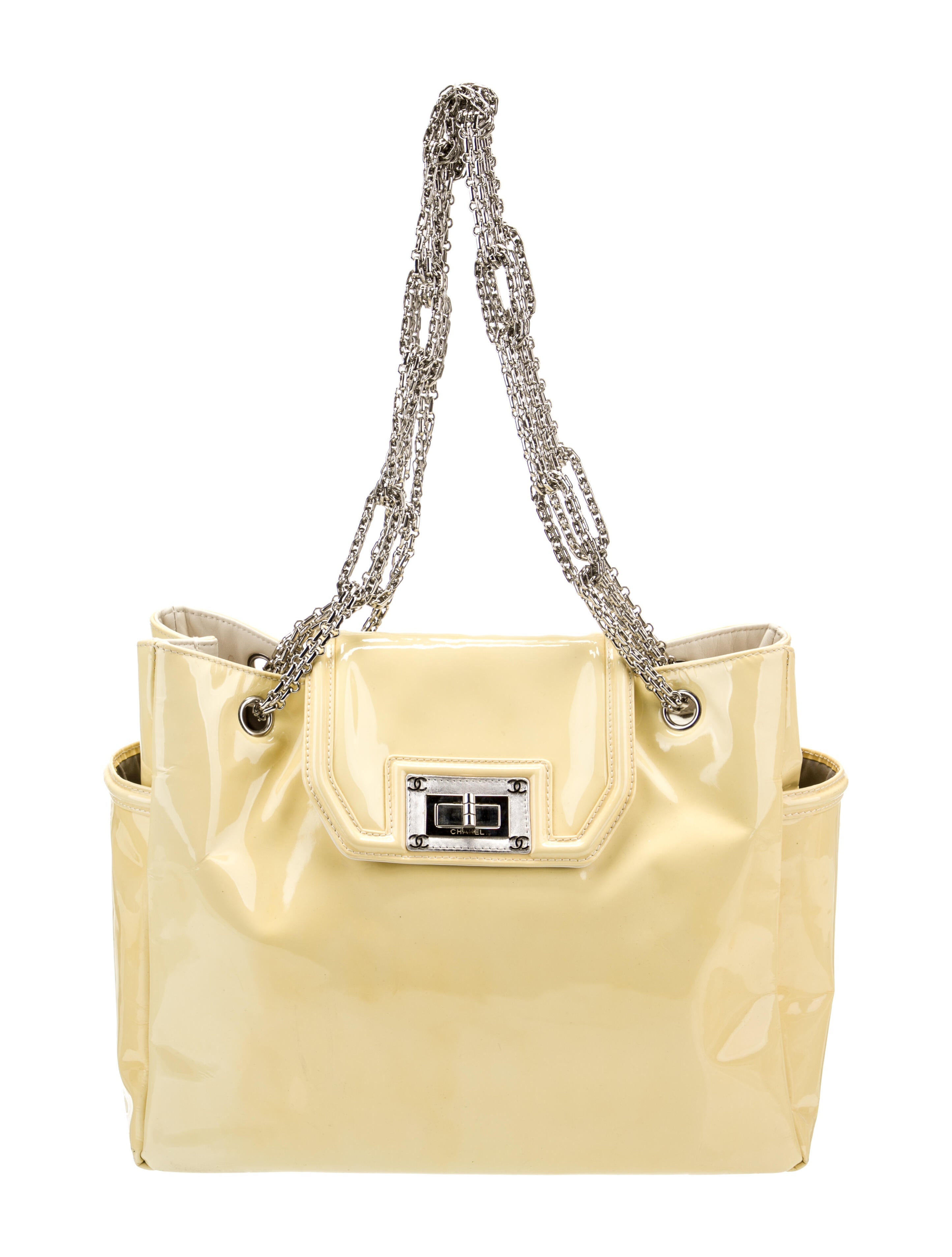 Chanel Giant Reissue Tote - Yellow Totes, Handbags - CHA998993 | The ...