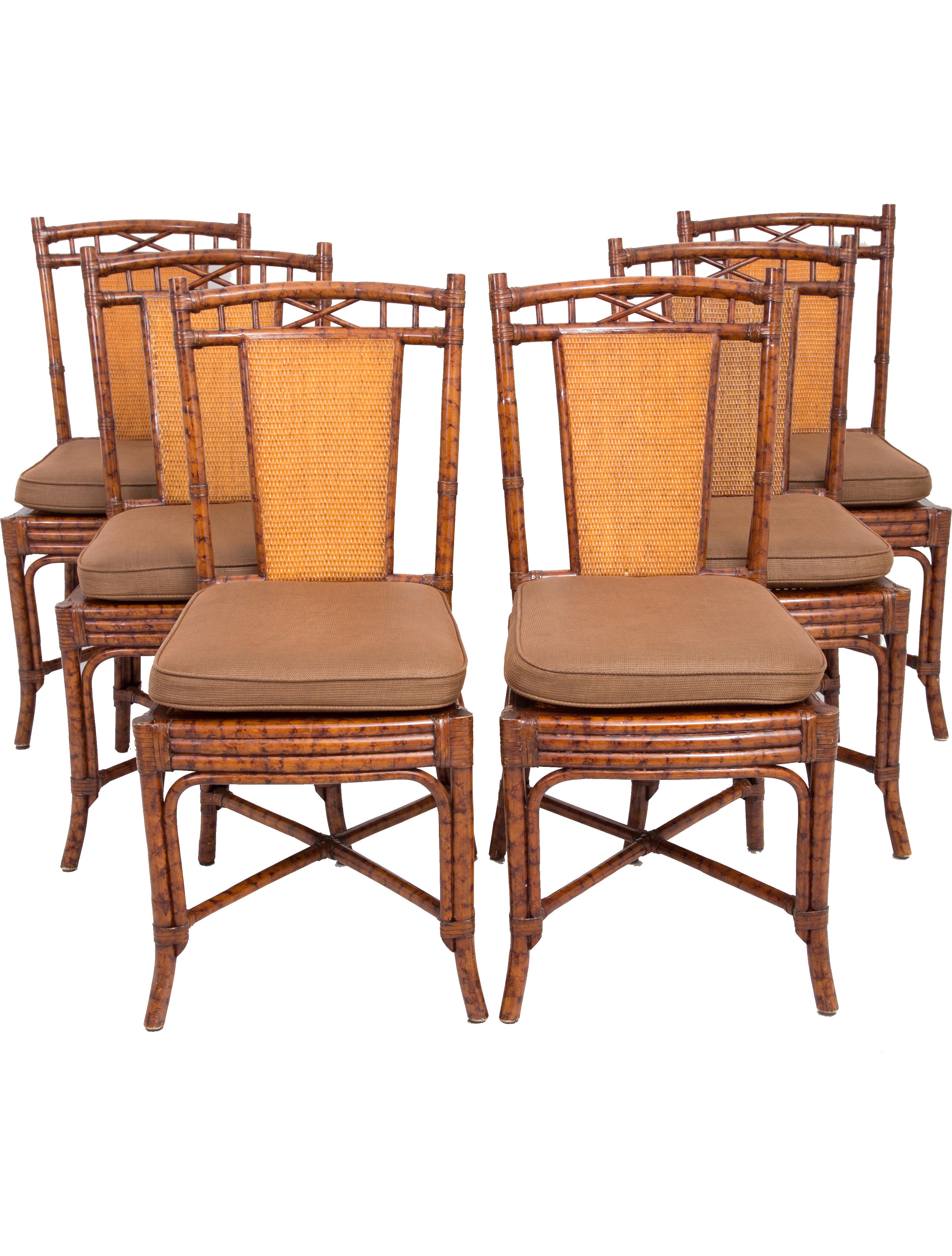 Chair Grange Wicker Dining Chairs - Furniture - CHAIR20162 | The RealReal