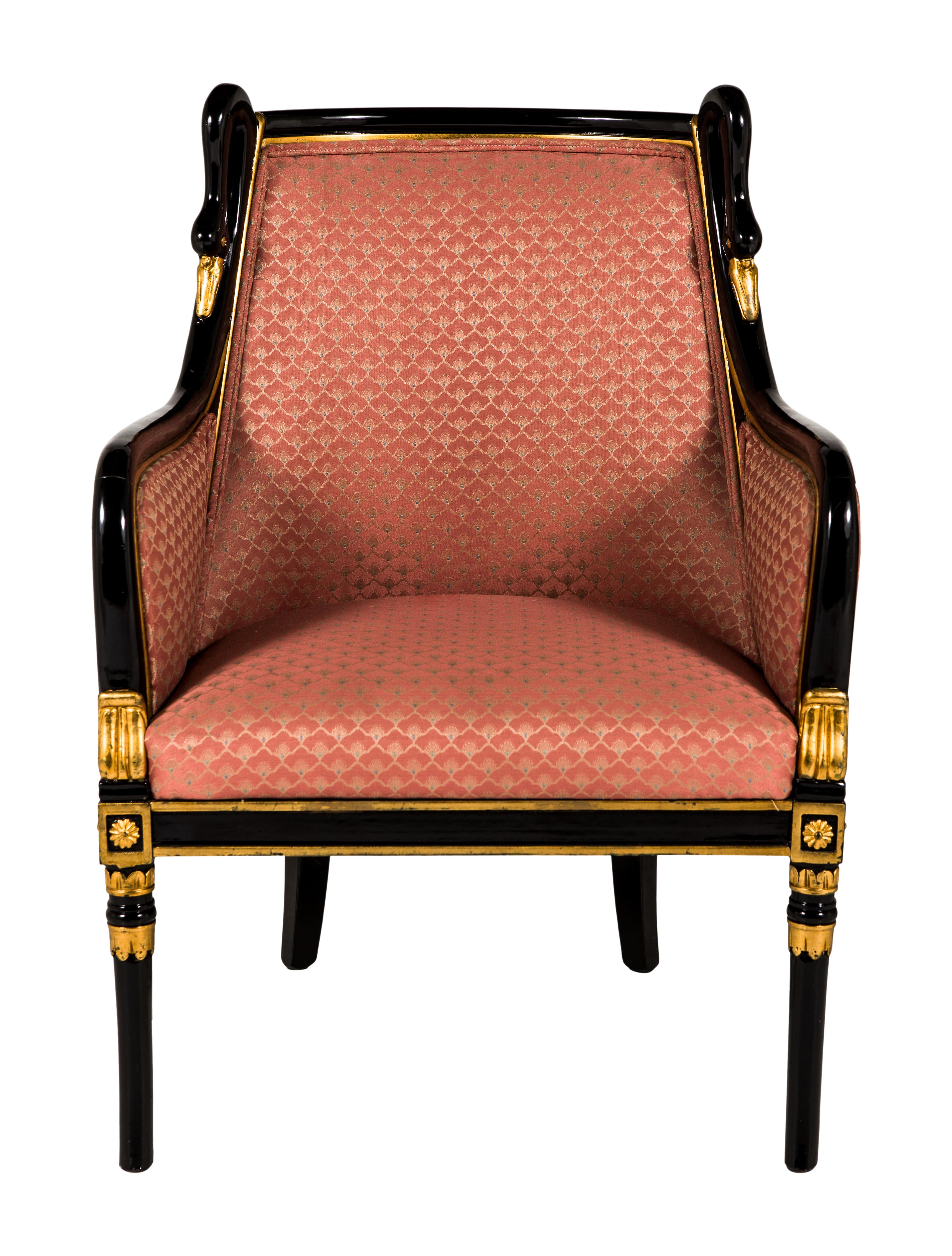 Chair Pair of Angelo Capellini Louis XVI Armchairs - Pink Seating ...