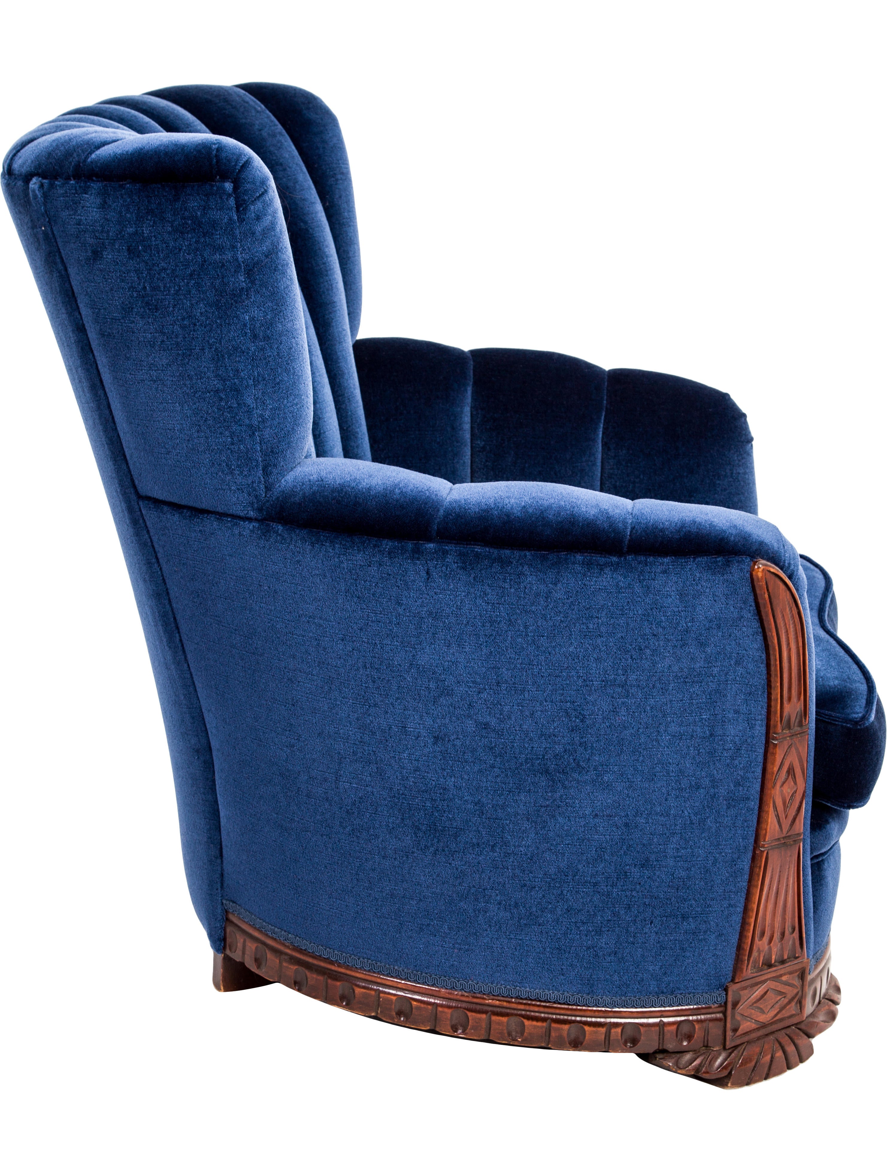 Art Deco Shell-Back Armchair - Furniture - CHAIR20175 | The RealReal