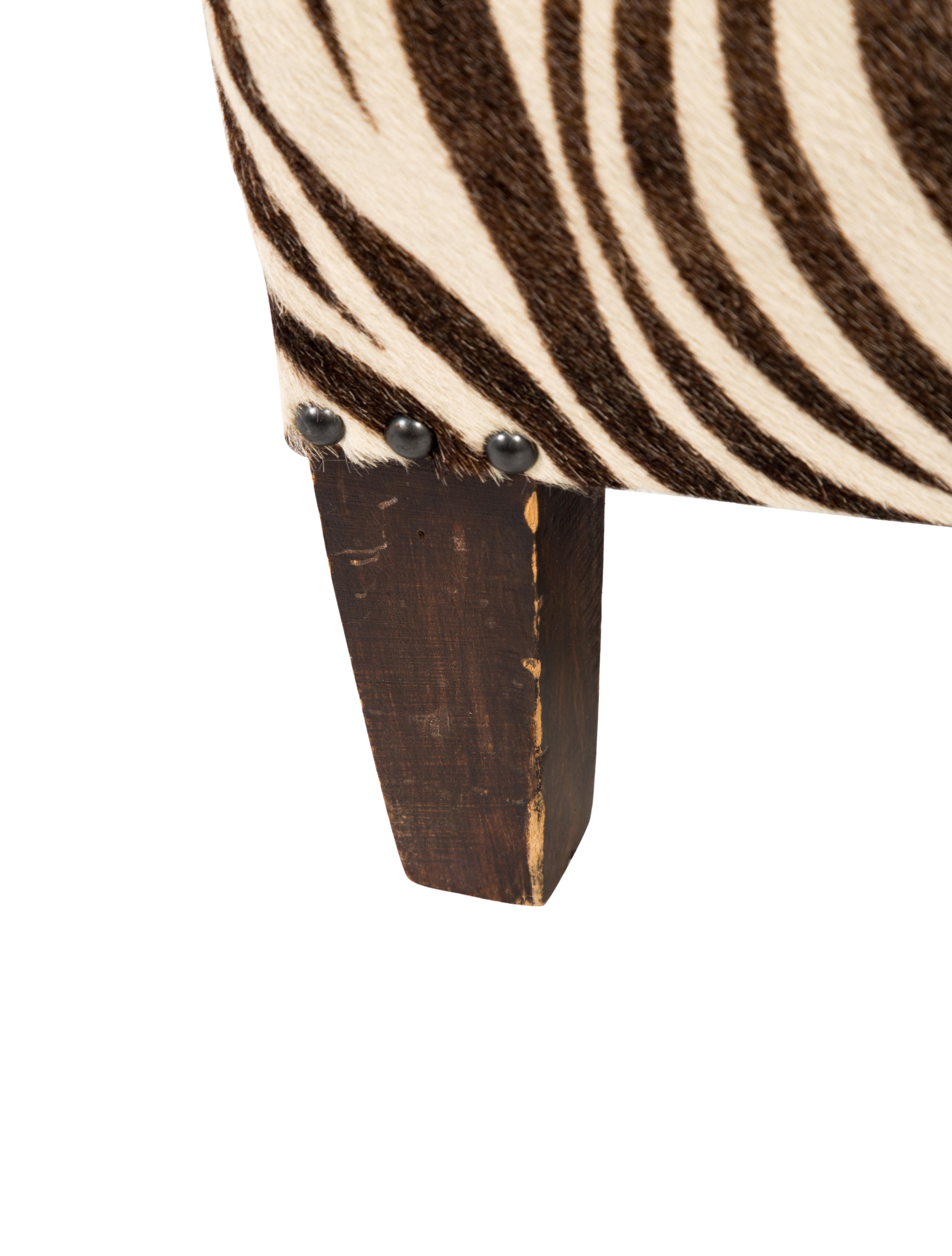 Billy Baldwin Zebra Ponyhair Chair - Furniture - CHAIR20280 | The RealReal