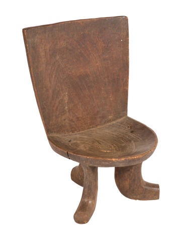 African Wood Chair - Furniture - CHAIR20387 | The RealReal
