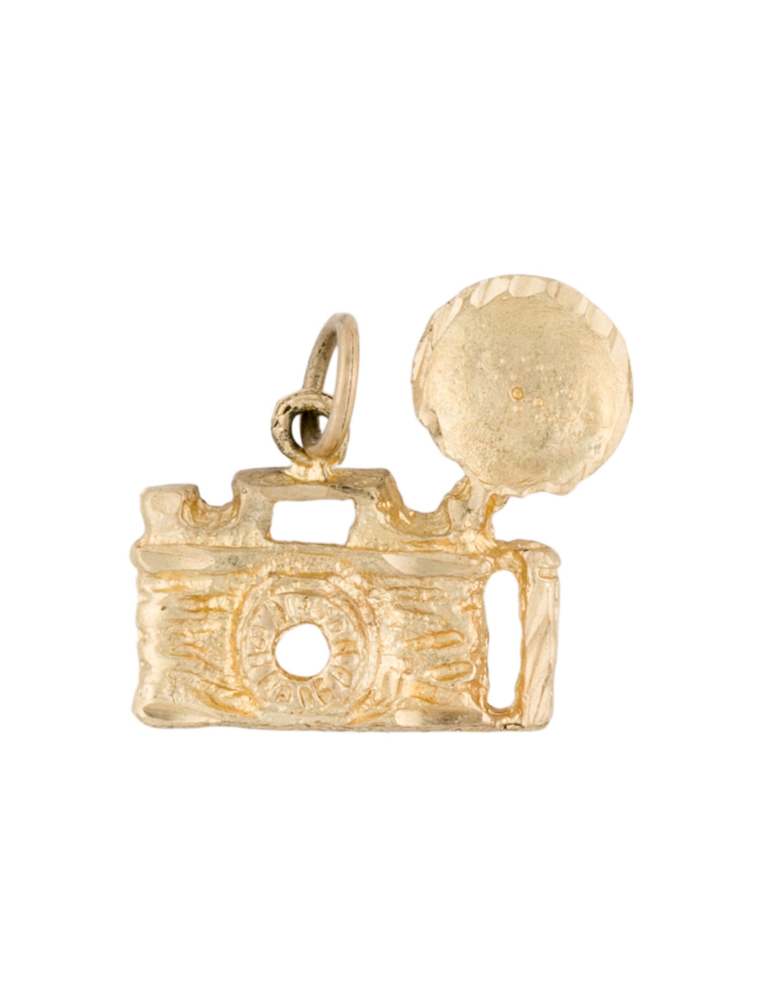 Charm 14K Camera Charm - 14K Yellow Gold Pendant, Charms - CHARM31539 ...