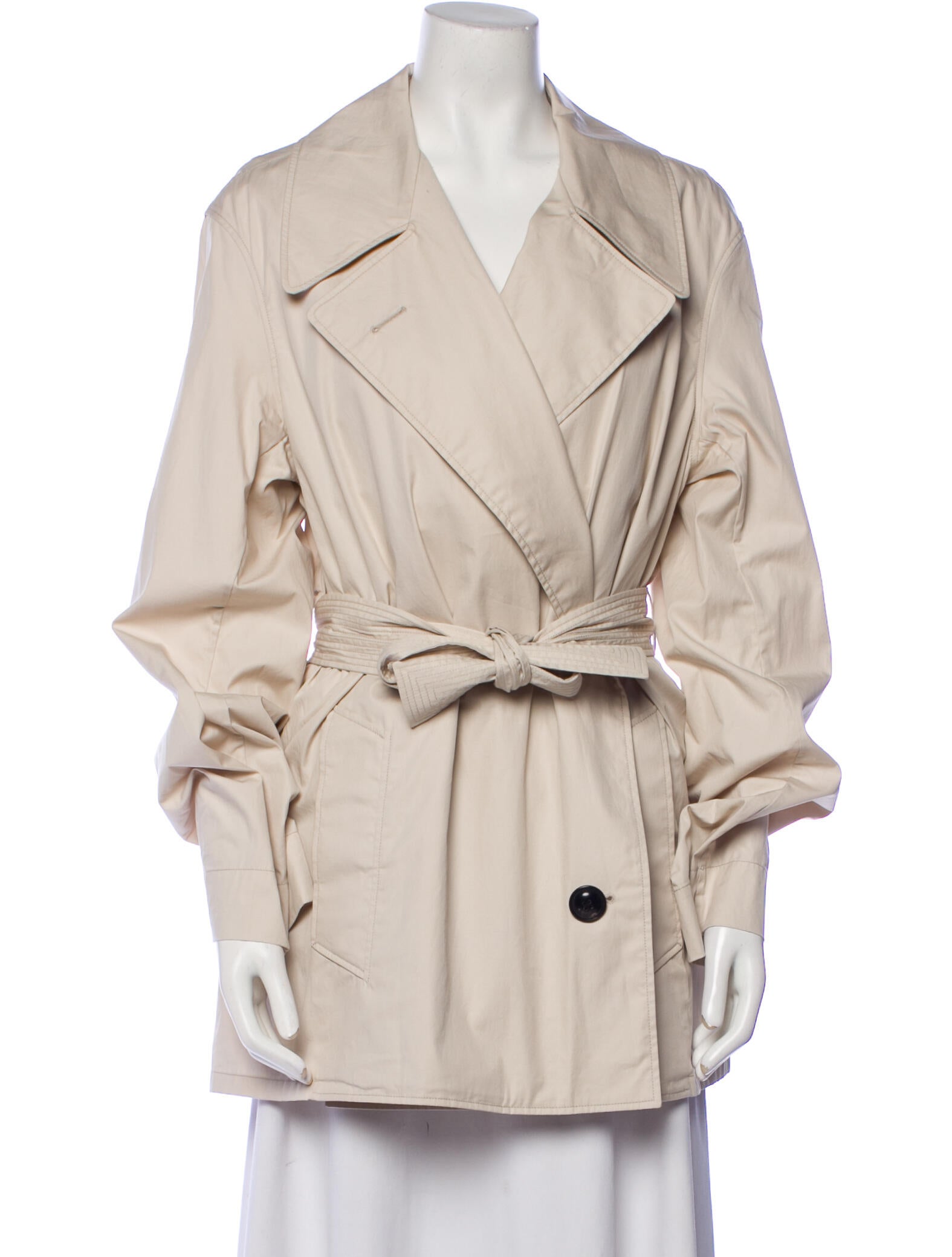 Lemaire Trench Coat - Neutrals Coats, Clothing - CHE25244 | The RealReal