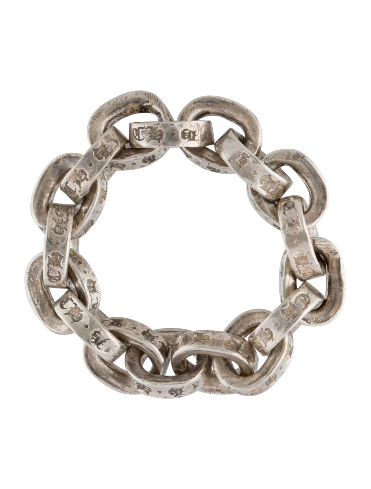 Chrome Hearts Paper Chain Ring - Rings - CHH22275 | The RealReal