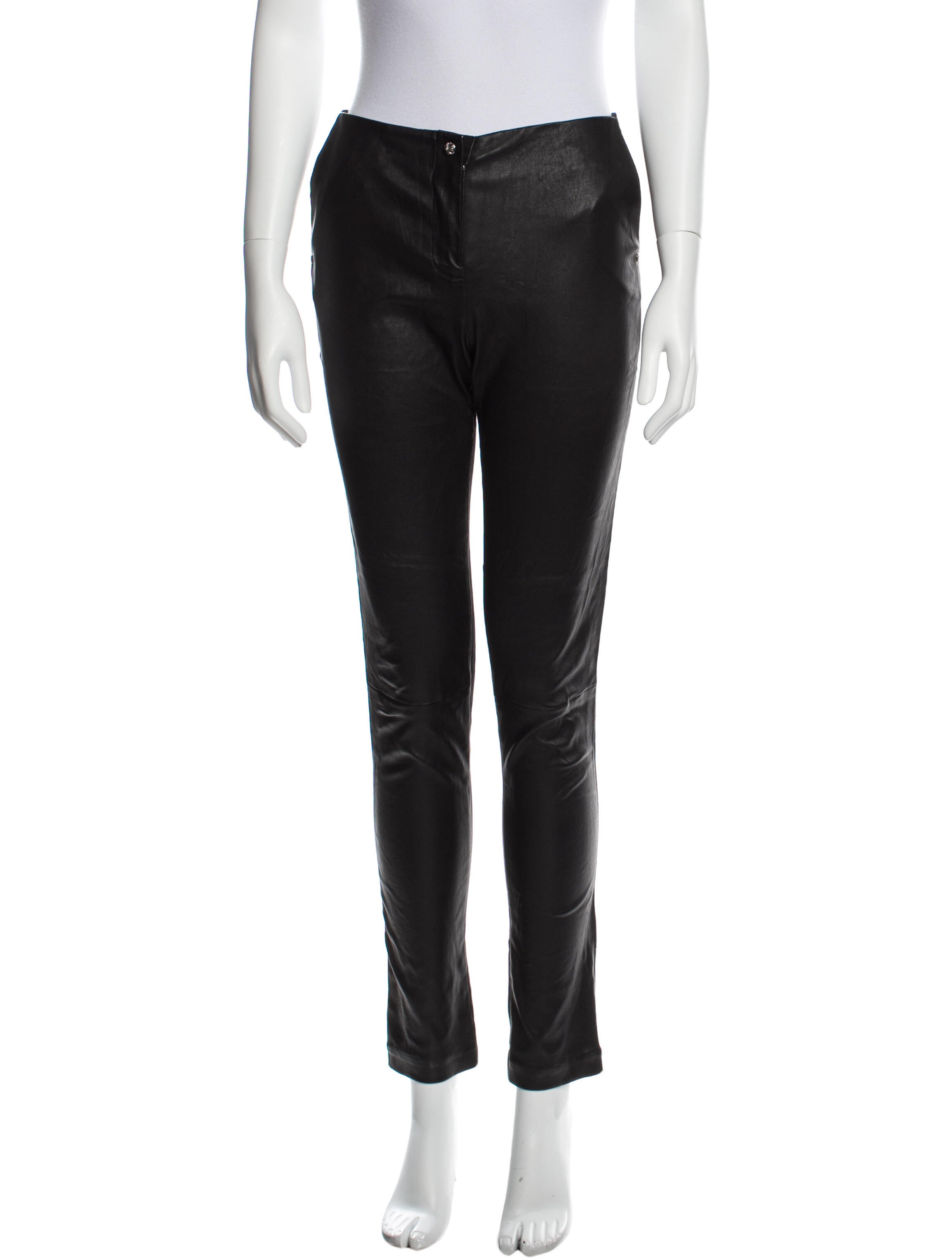 Chrome Hearts High-Rise Corduroy Pants - Black, 11" Rise Pants ...