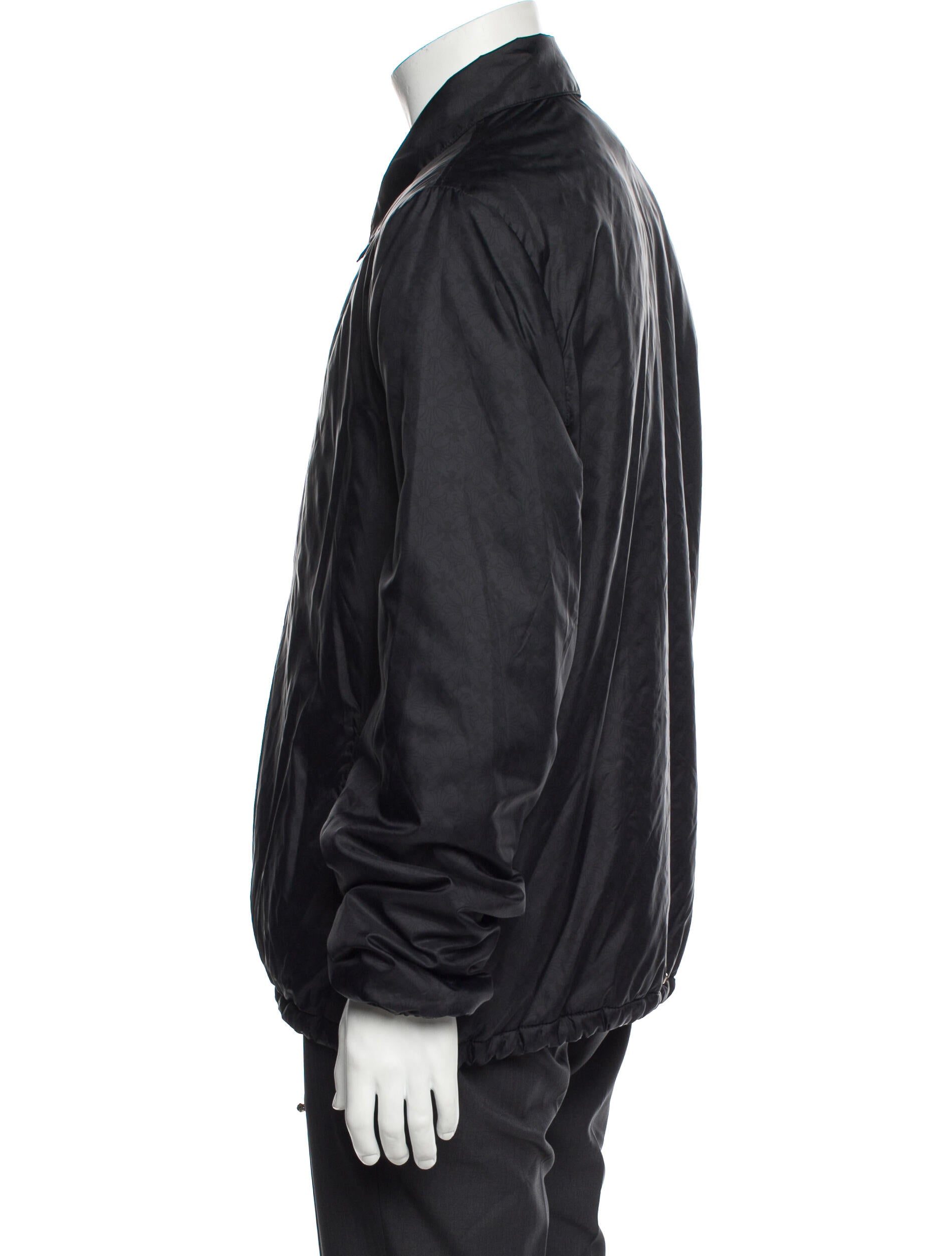 Chrome Hearts Nylon Coach Windbreaker - Black Outerwear, Clothing ...