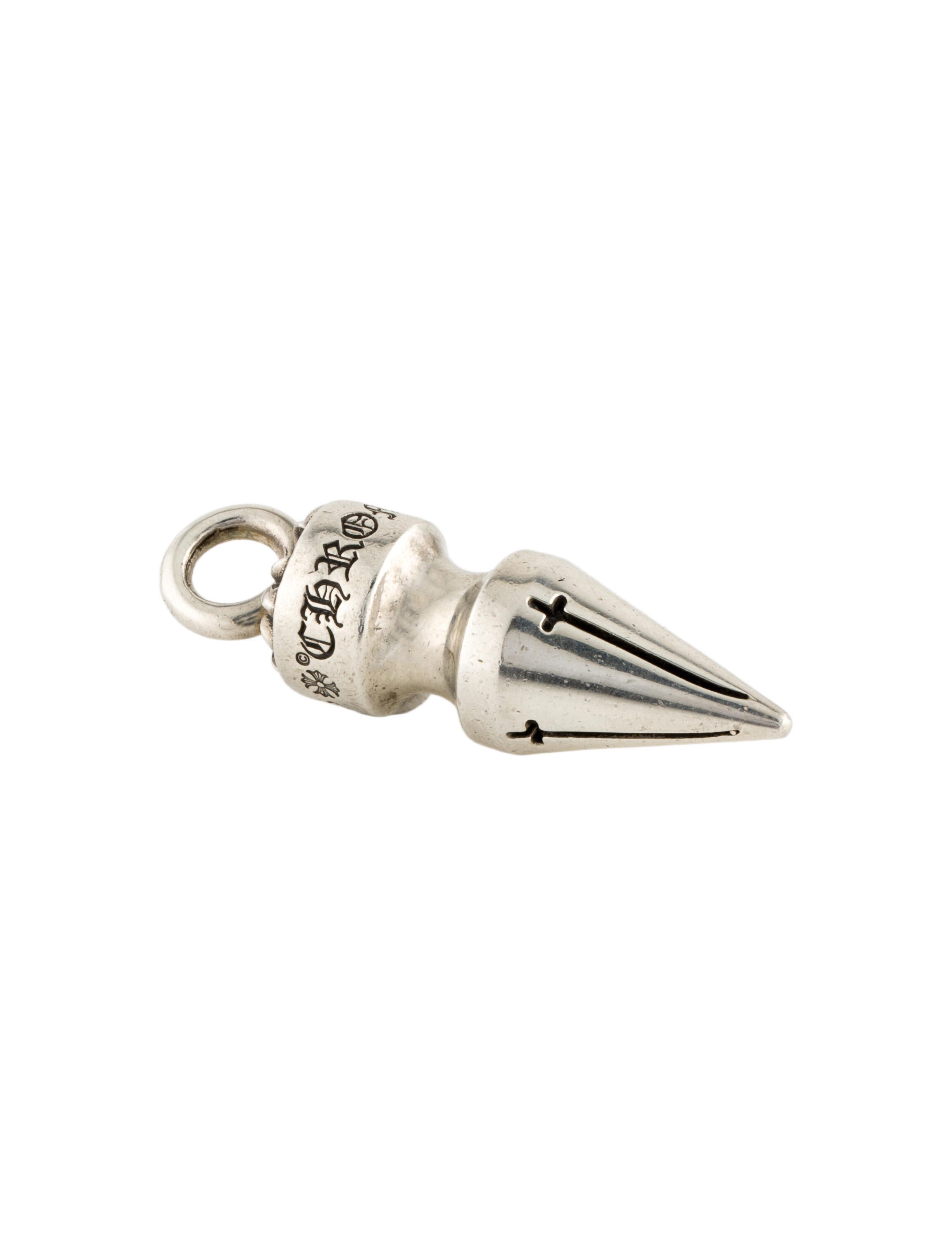 Chrome Hearts Bullet Spike Pendant - Pendant Necklace, Necklaces ...