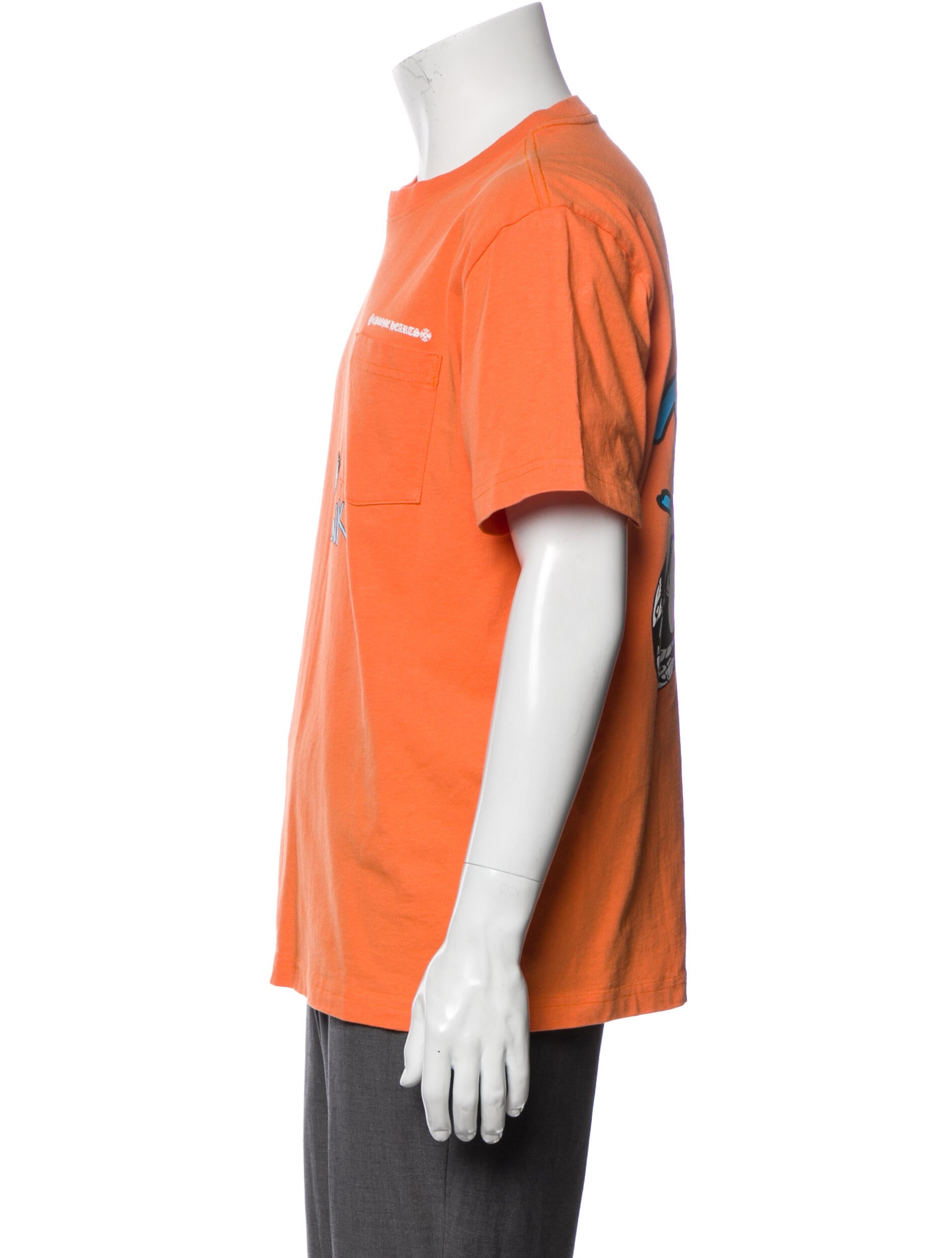 Chrome Hearts x Matty Boy Graphic Print T-Shirt - Orange T-Shirts ...