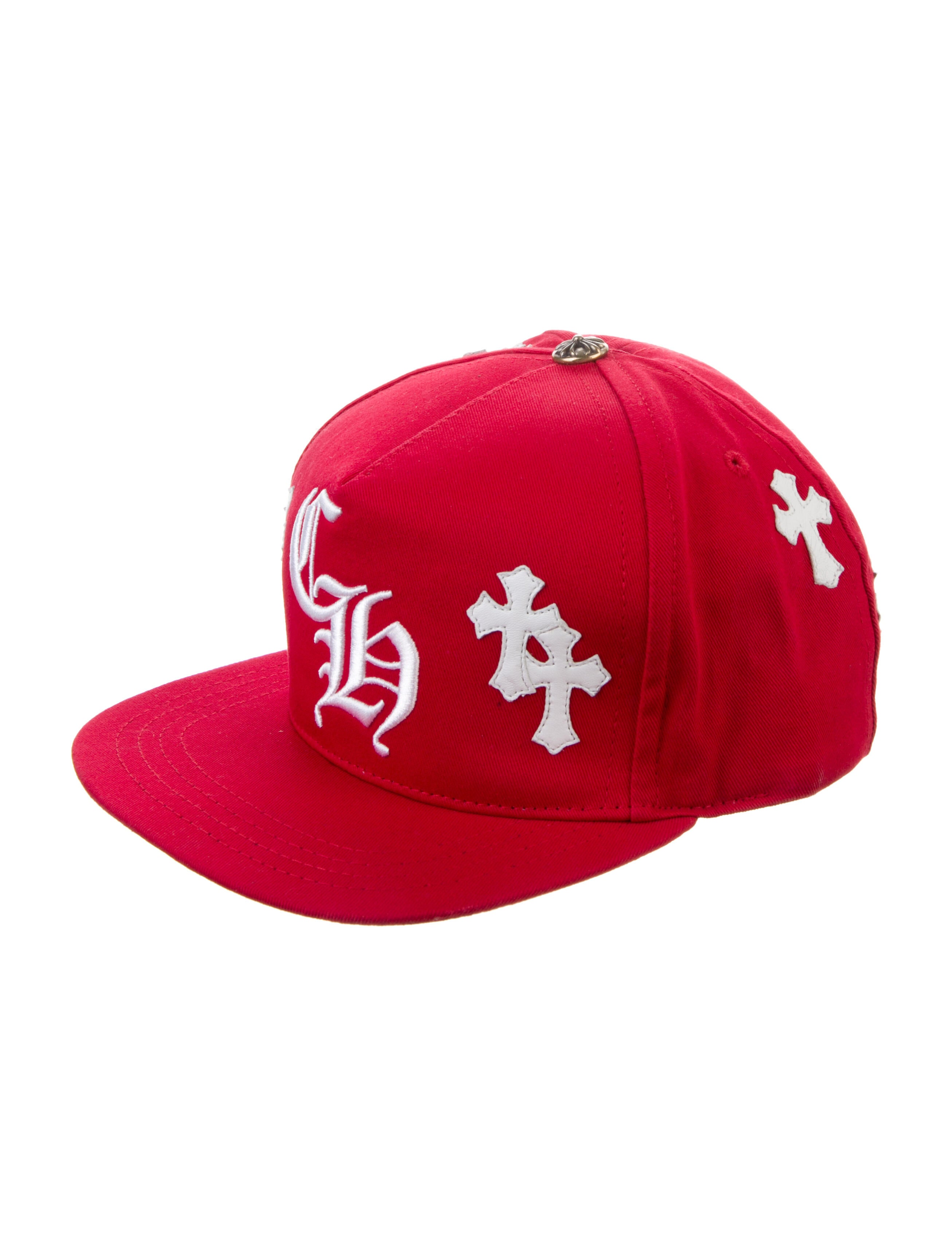 Chrome Hearts Baseball Cap - Red Hats, Accessories - CHH41321 | The ...