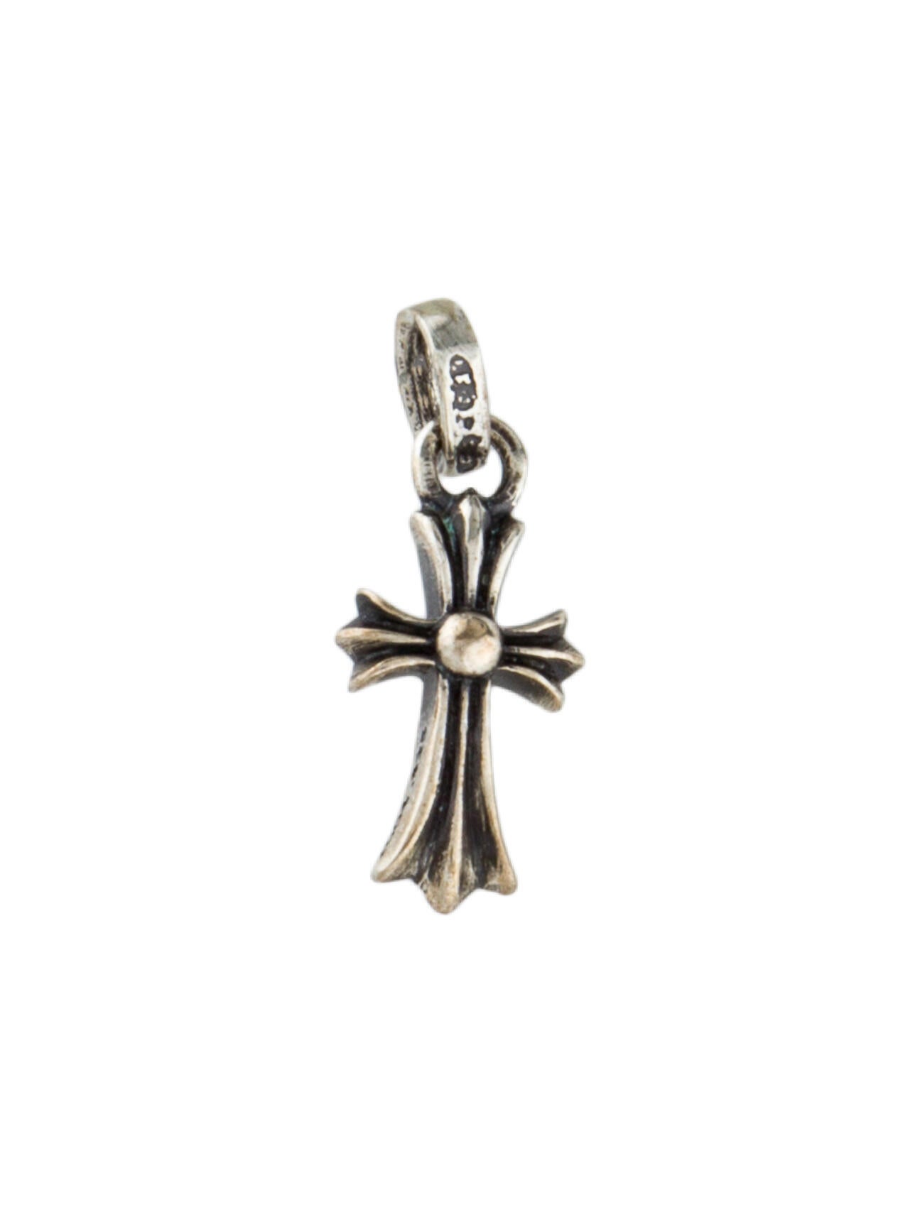 Chrome Hearts Cross Pendant - Sterling Silver Pendant Necklace ...