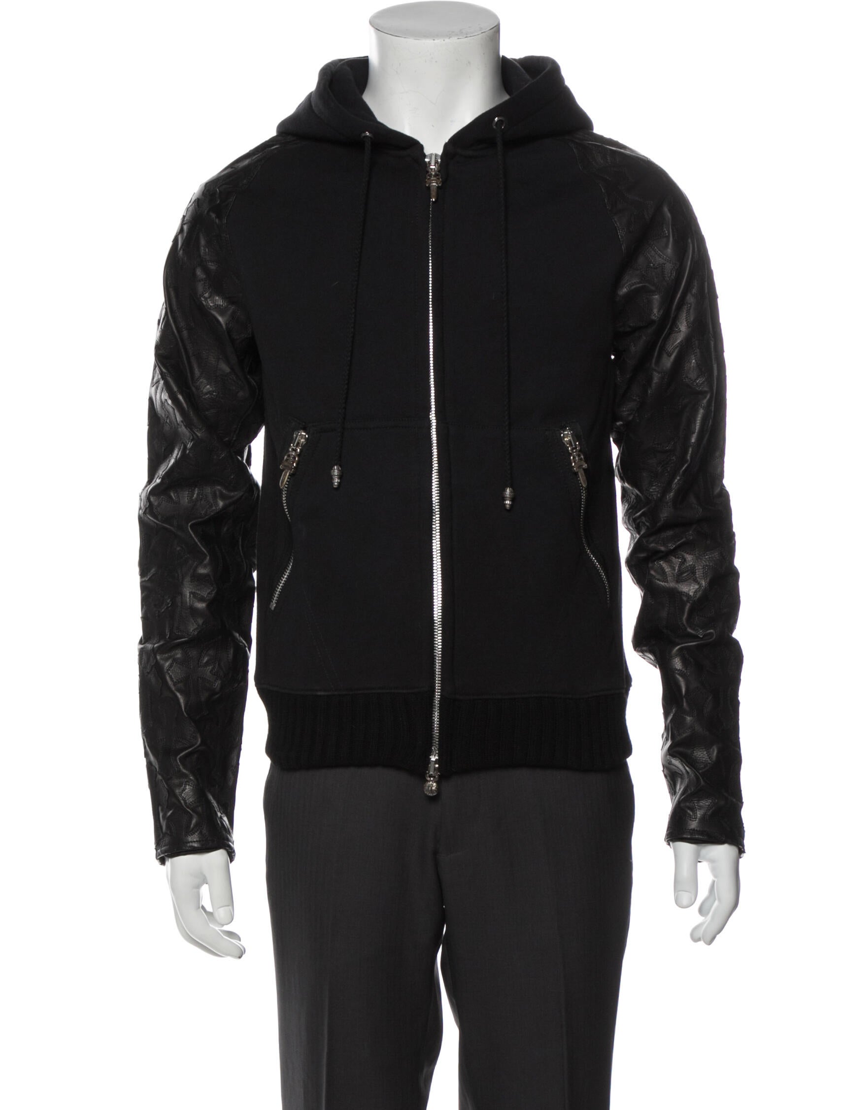 Chrome Hearts Graphic Print Bomber Jacket - Black Outerwear, Clothing ...