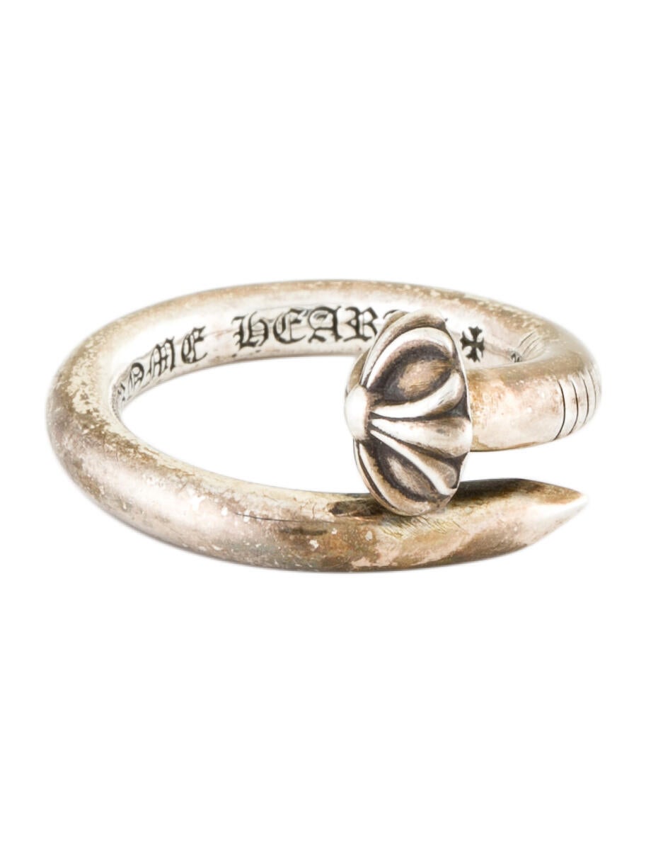 Chrome Hearts Nail Ring - Sterling Silver Cocktail Ring, Rings ...