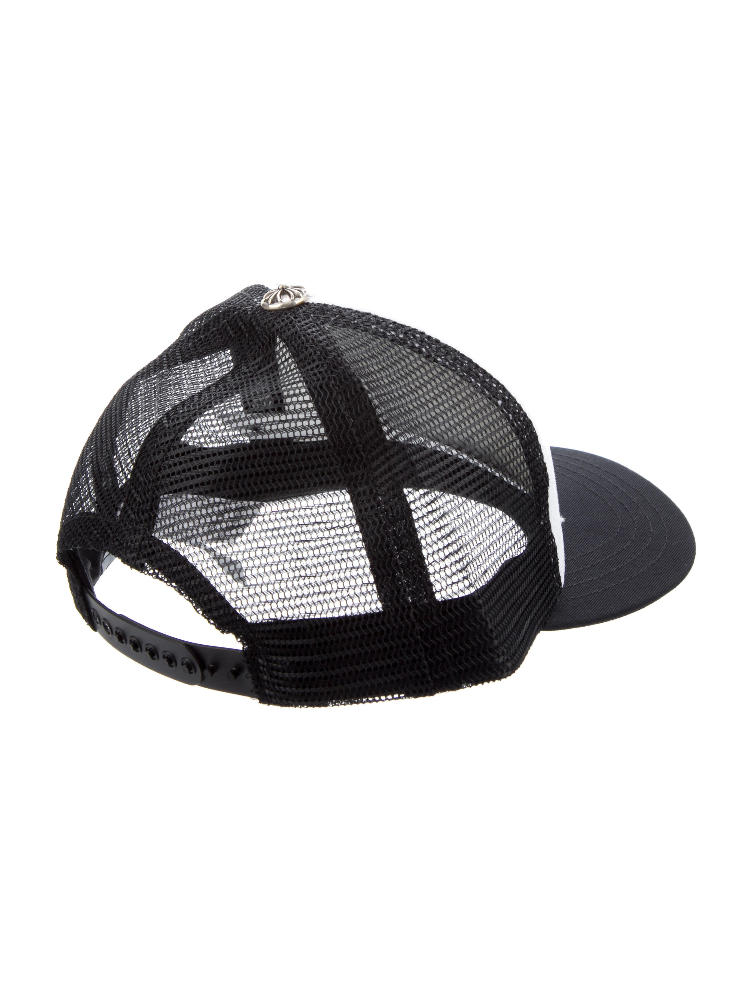 Chrome Hearts Logo Trucker Cap - Black Hats, Accessories - CHH41982 ...
