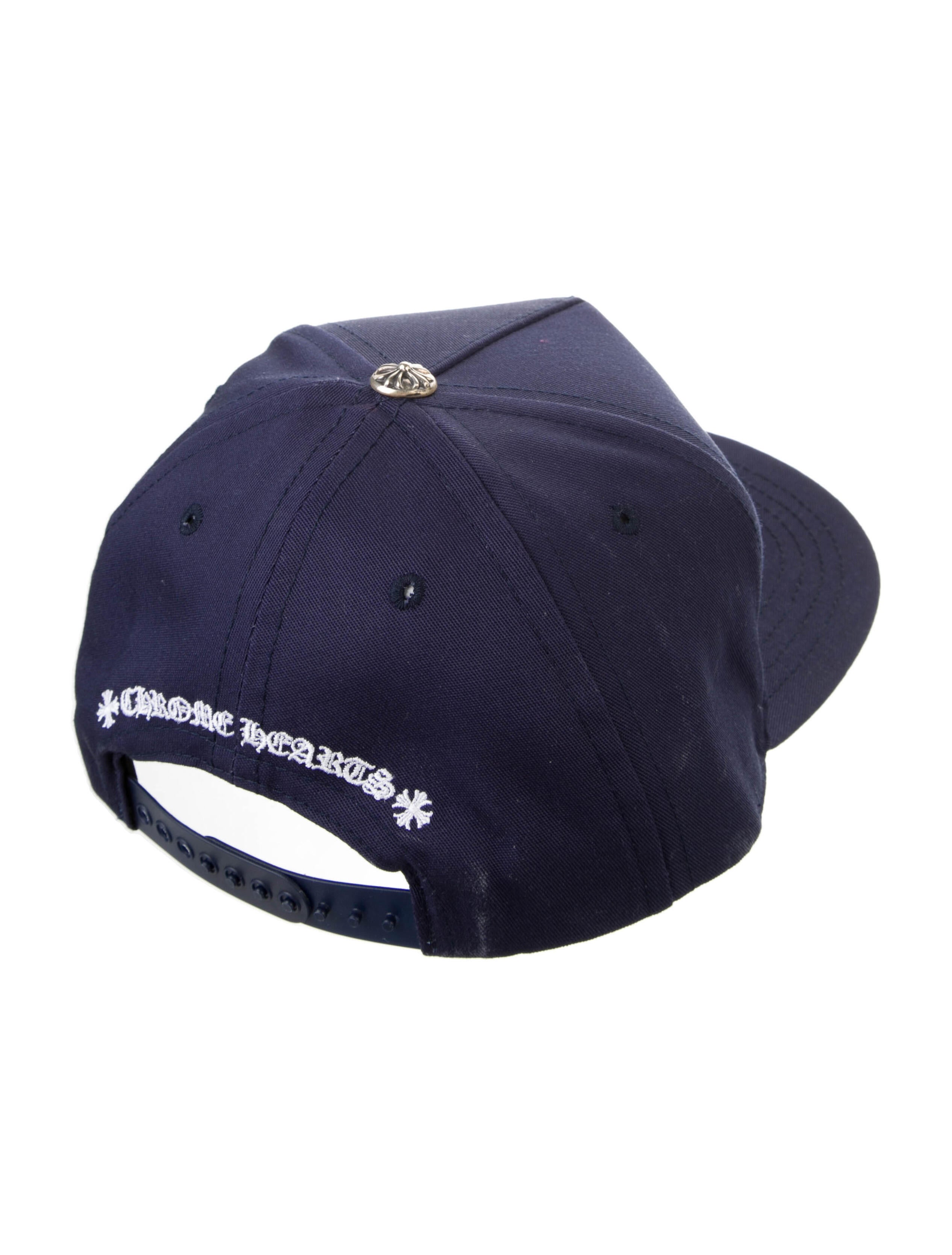 Chrome Hearts Solid Baseball Cap - Blue Hats, Accessories - CHH42267 ...